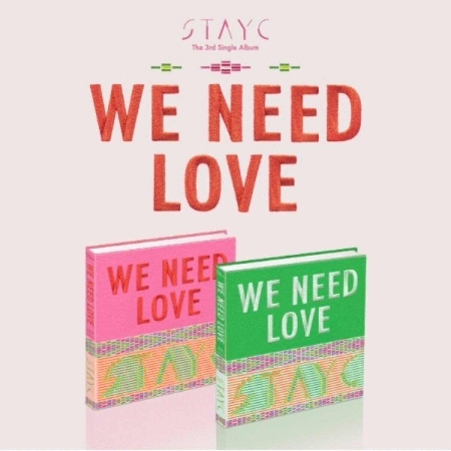 Stayc We Need Love incl. Photo Book, Fragrance Card, Circle Card ...