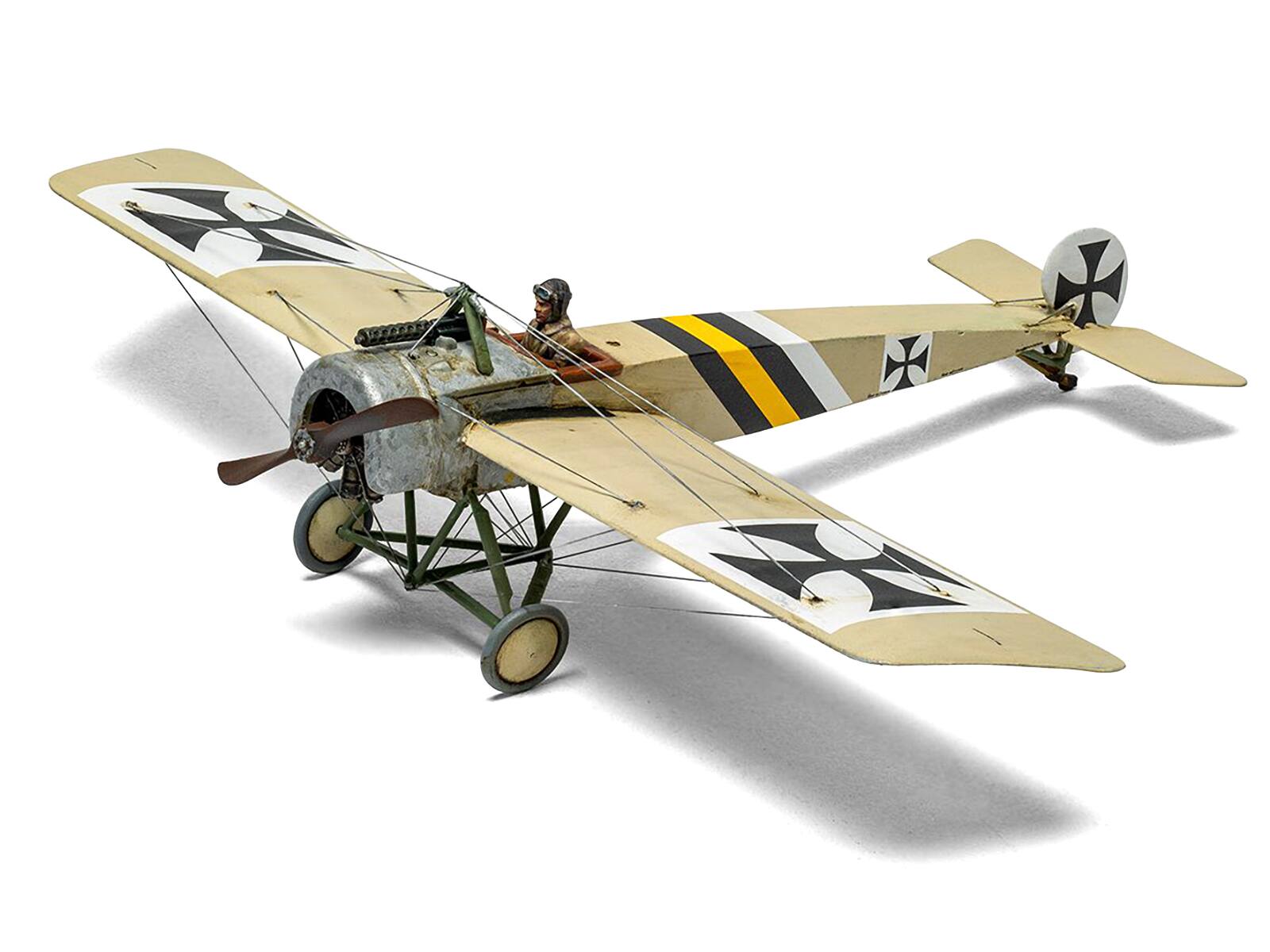 Level 2 Model Kit Fokker E.II Eindecker Fighter Aircraft 1/72 Plastic ...