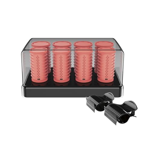 DORLUKFU INFINITI PRO Color Changing Hot Rollers for Women, 8 Assorted ...