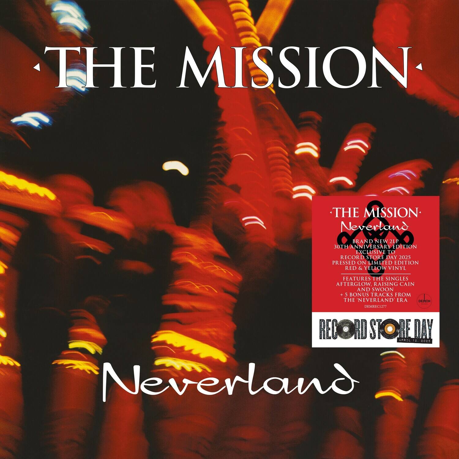 Mission Neverland: 30th Anniversary Limited 140 Gram Red & Yellow ...
