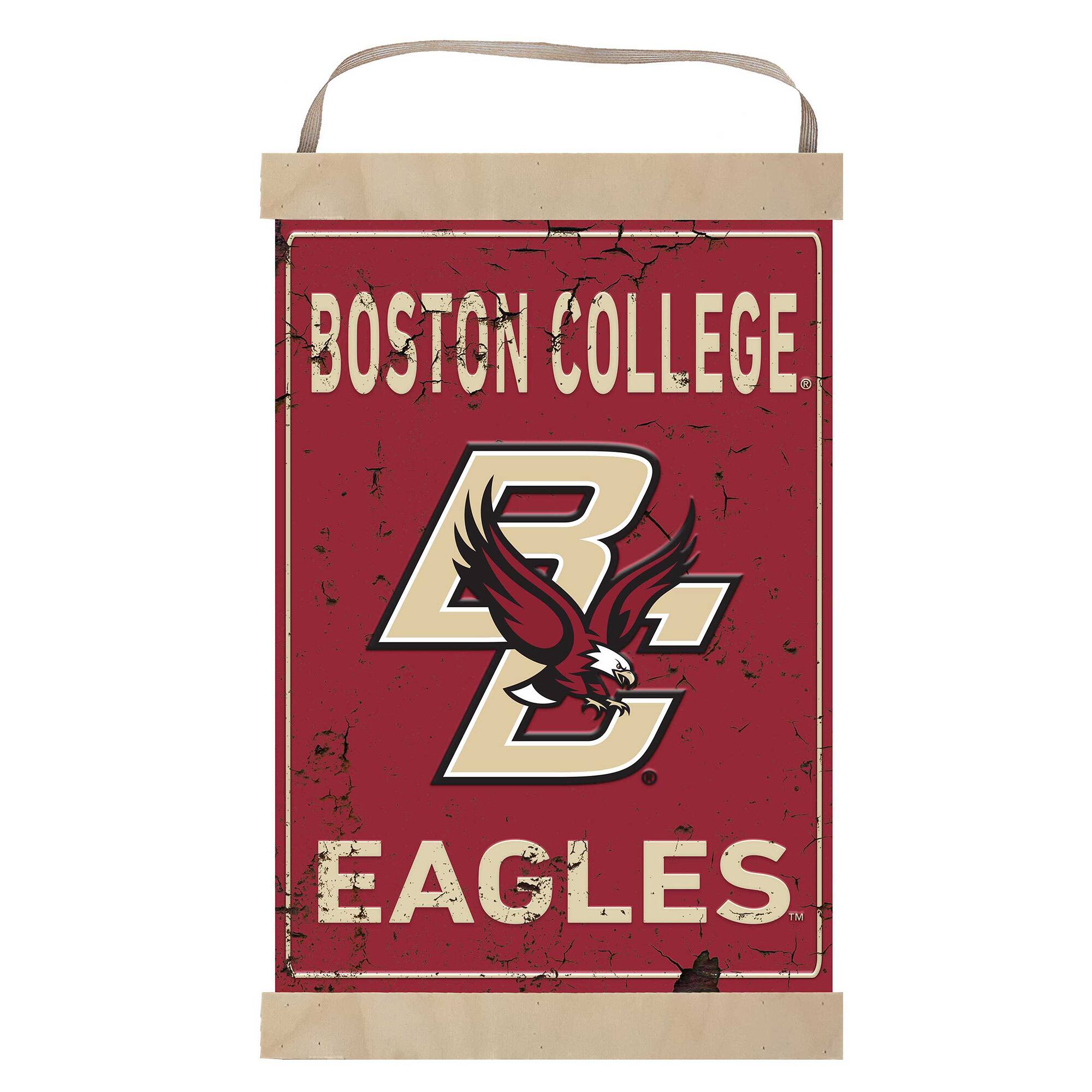 Jardine Boston College Eagles Retro Logo Banner Sign Maroon 4966682 ...