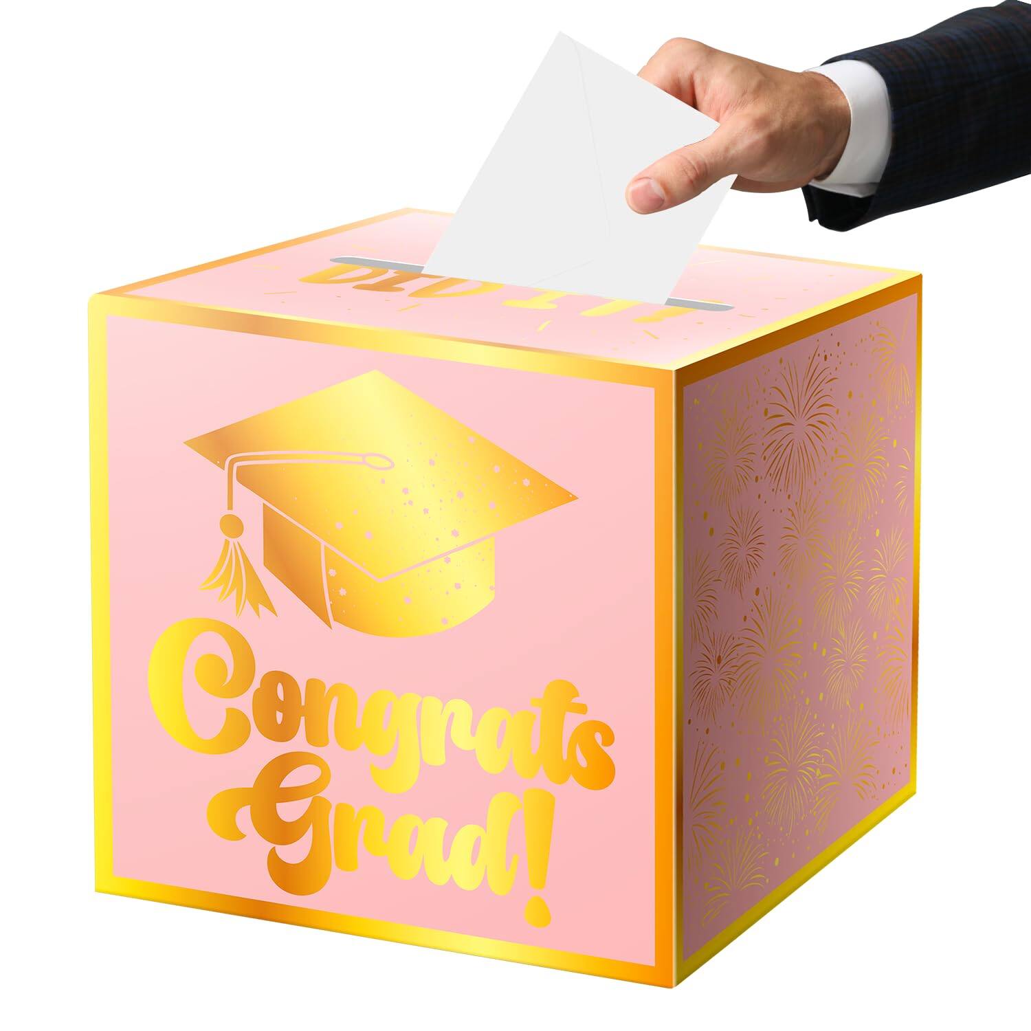 Paradigms Interiors Graduation Card Box Cardboard Congrats Grad Boxes ...