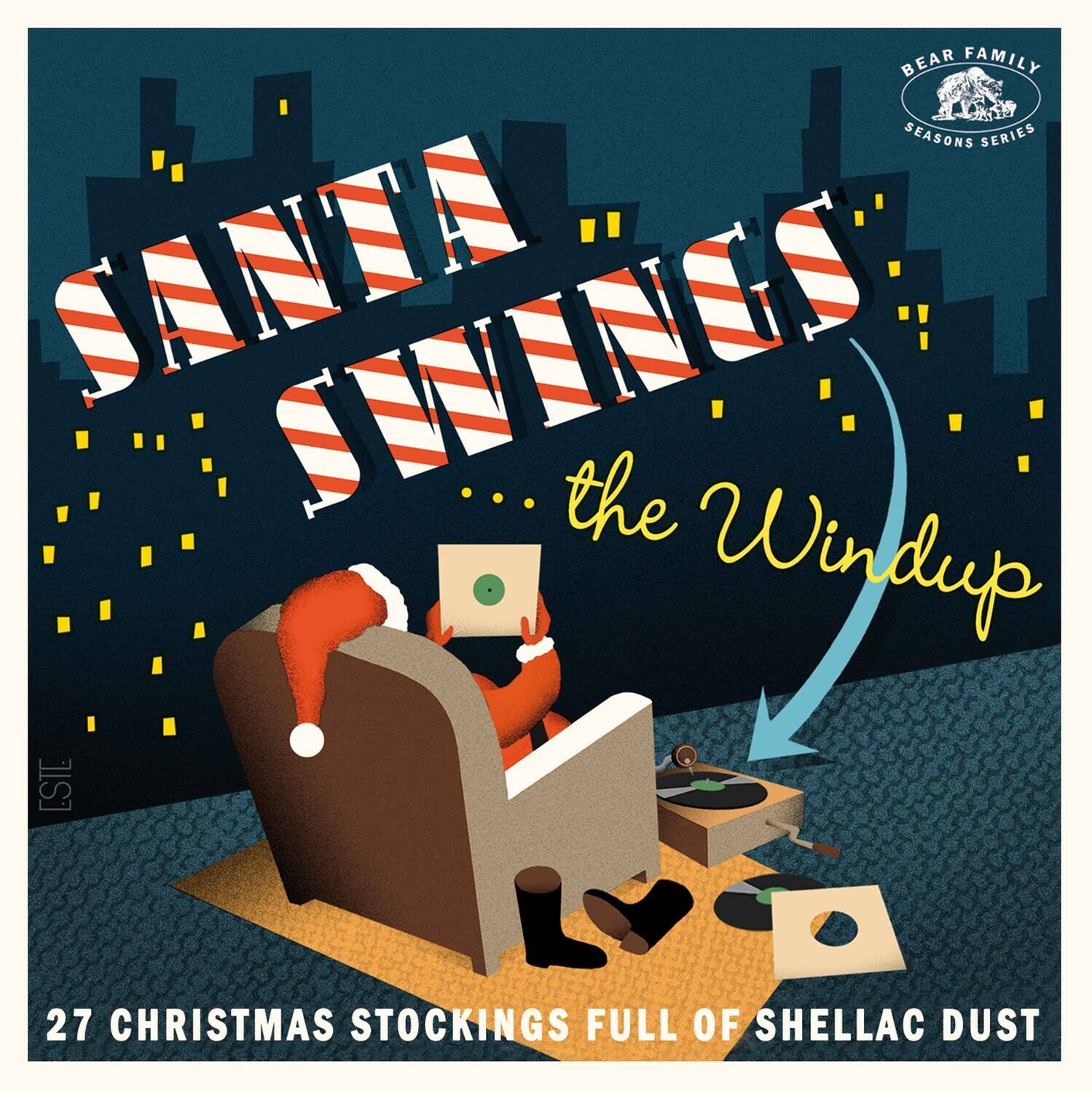 Various Artists Santa Swings...The Windup: 28 Christmas Stockings Full ...