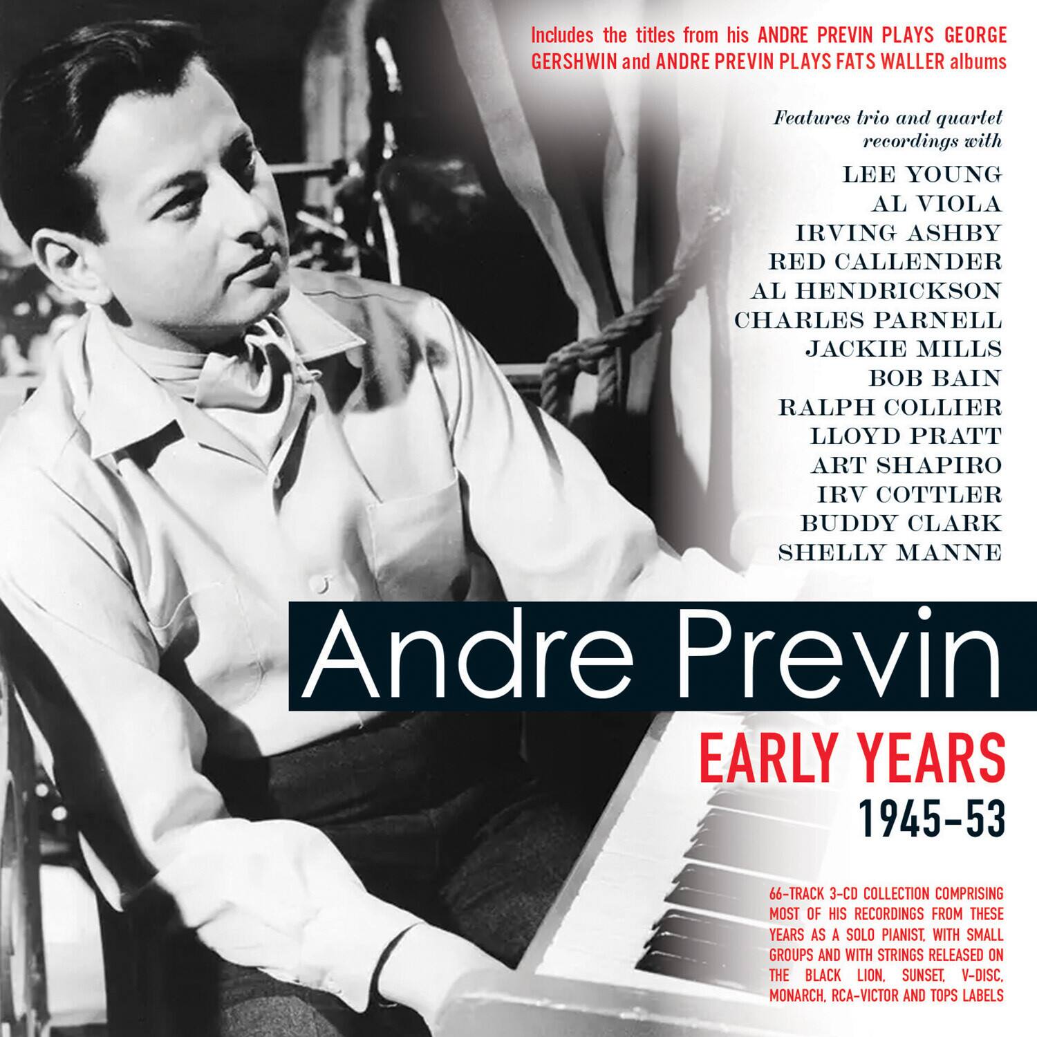 Andre Previn Early Years 1945 53 COMPACT DISCS [CD] - Best Buy
