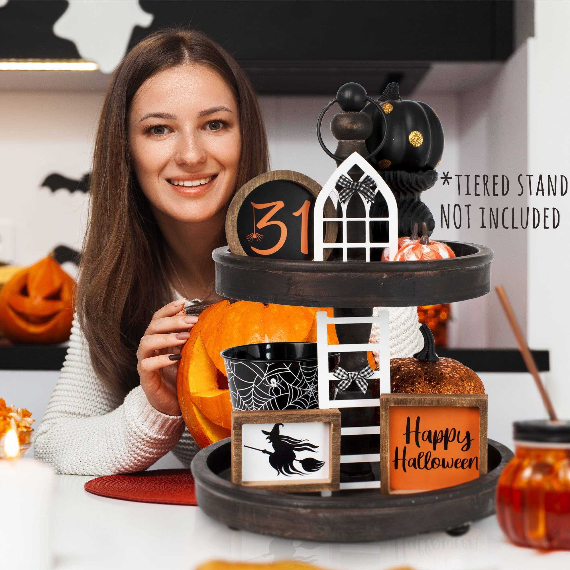 Paradigms Interiors The Ultimate Farmhouse Christmas Tiered Tray Decor ...