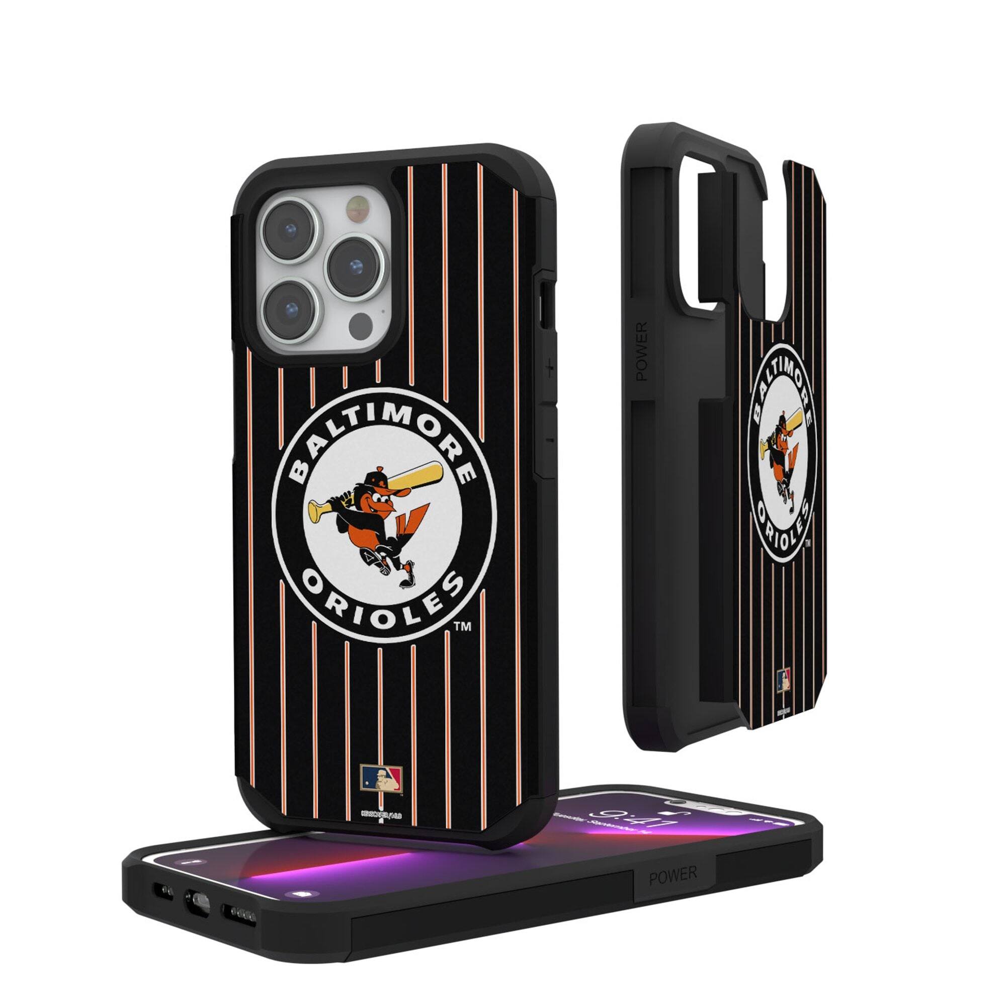 Keyscaper MLB Baltimore Orioles Walsh Bird Logo iPhone Pinstripe ...