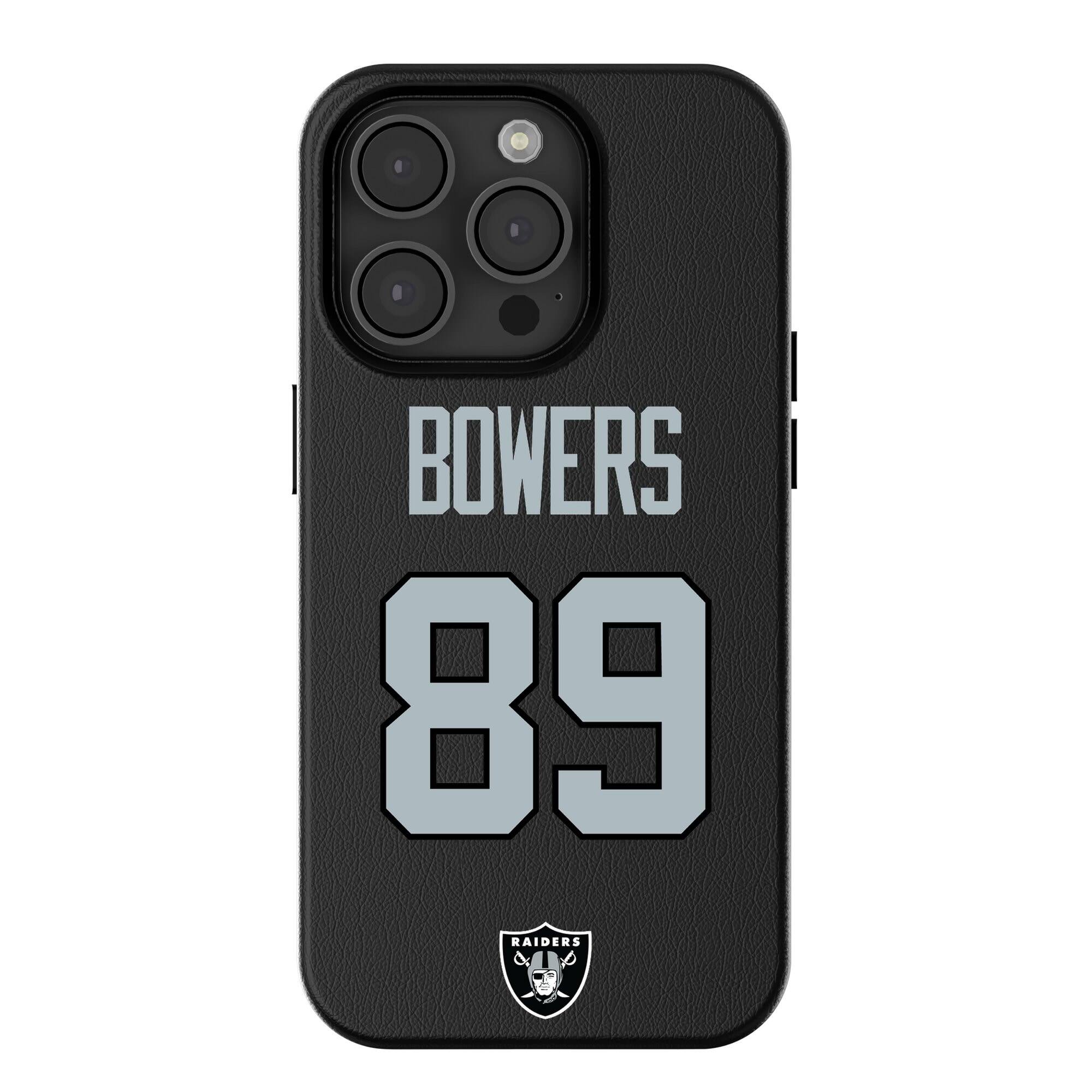Keyscaper NFL Brock Bowers Las Vegas Raiders iPhone Magnetic Bump Case ...