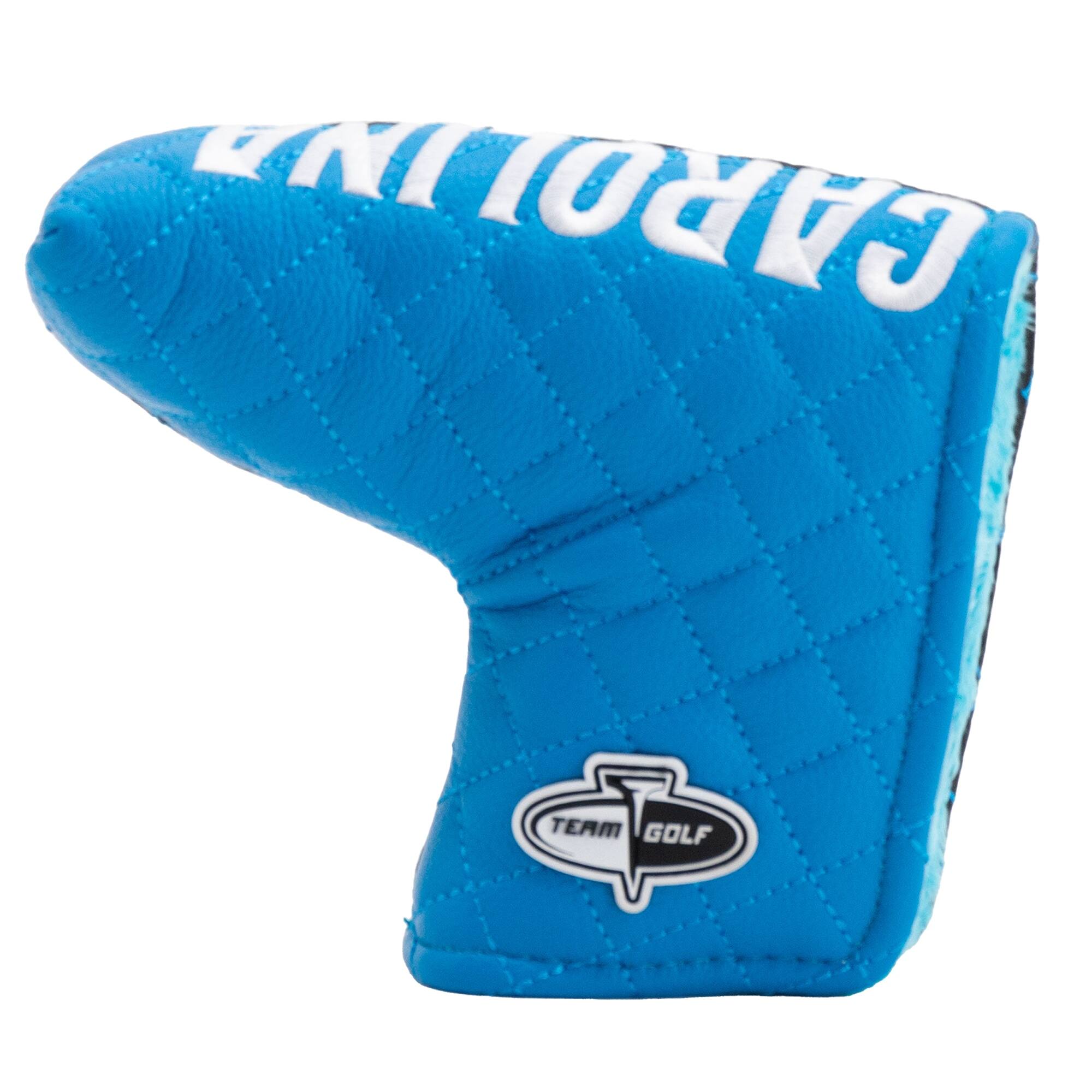 Team Golf Carolina Panthers Quilted Blade Putter Cover Multicolor ...