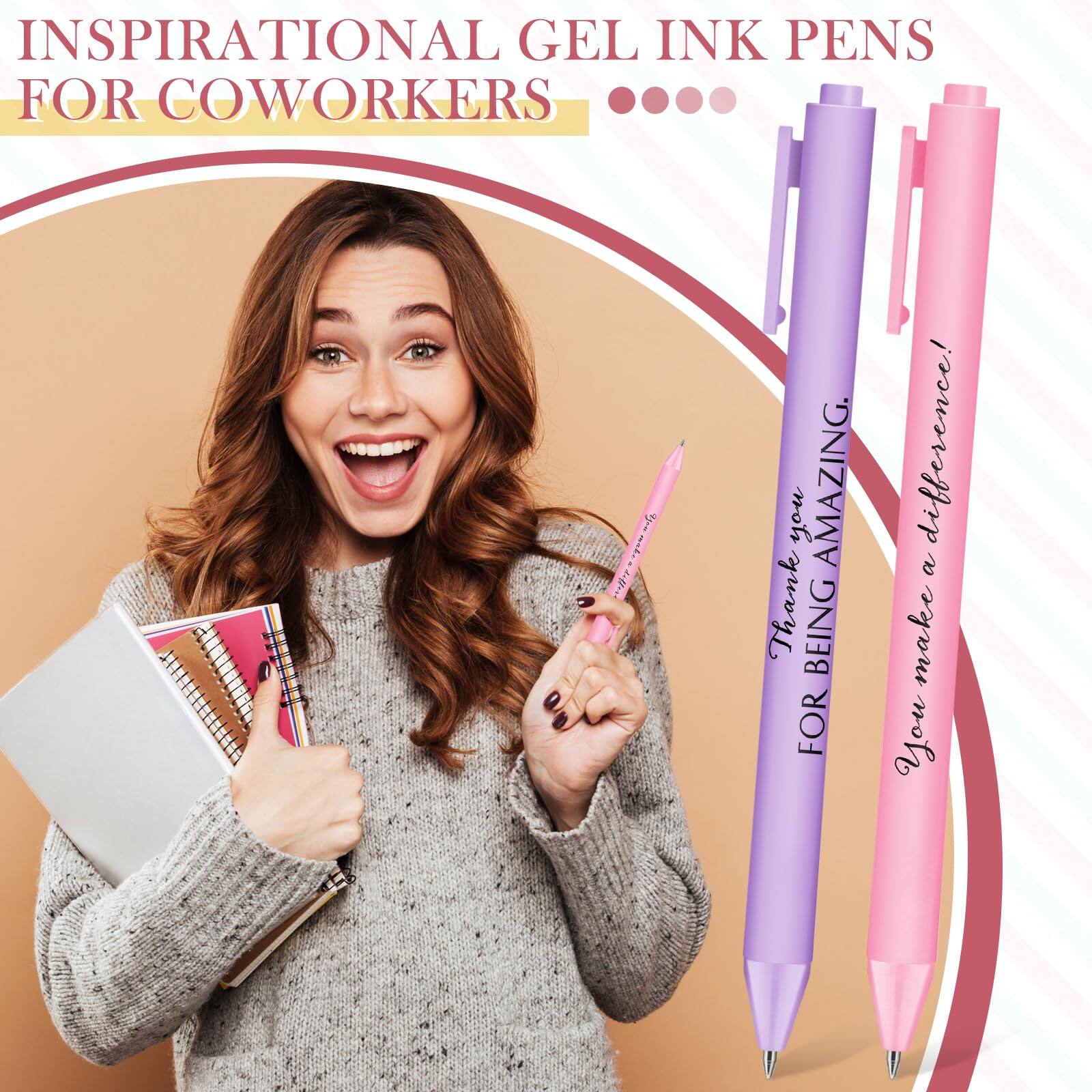 Paradigms Interiors 50 Gel Ink Pens Motivational Pen For Coworkers ...