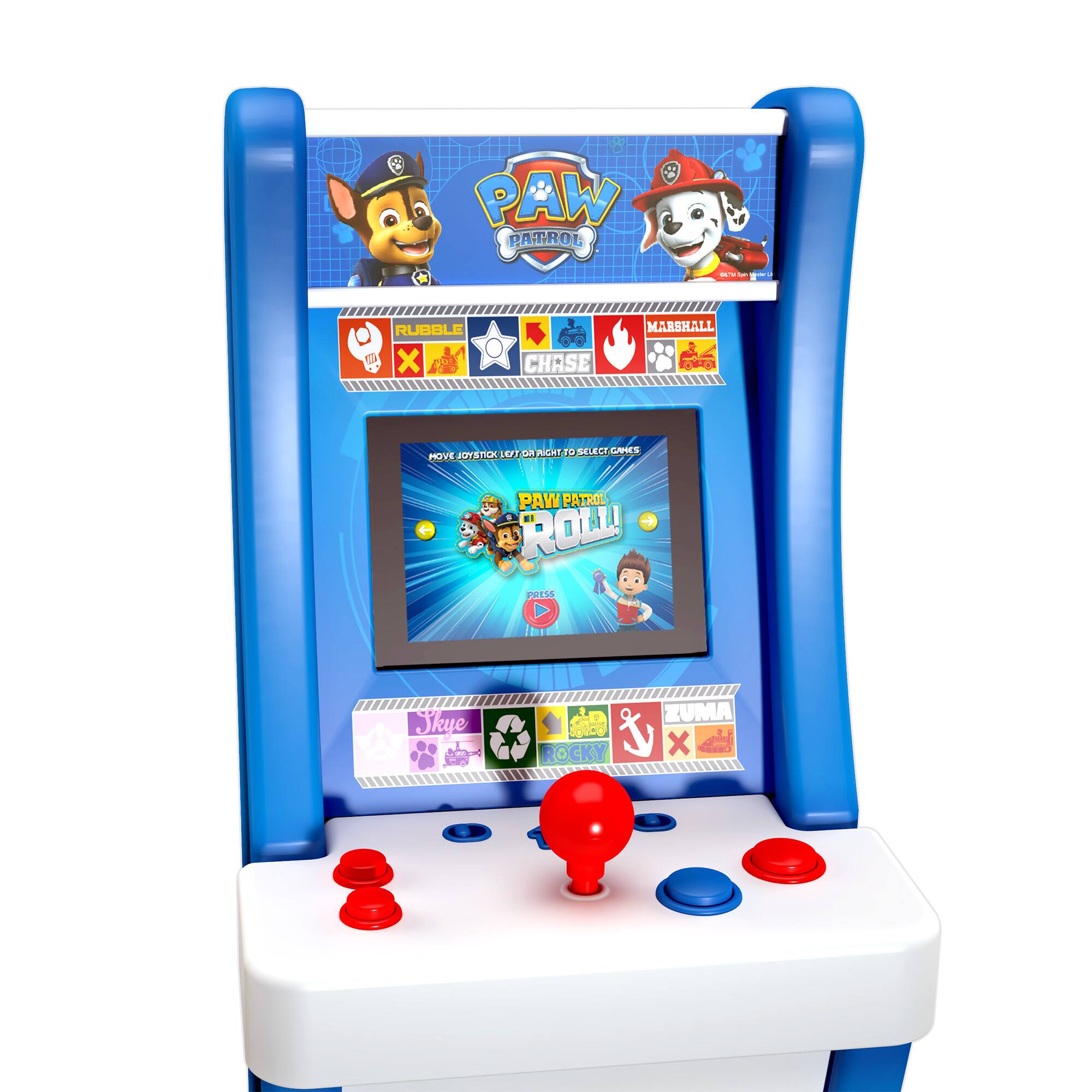 Best Buy: Arcade1Up Paw Patrol Jr Arcade with Stool PAW-J-01340