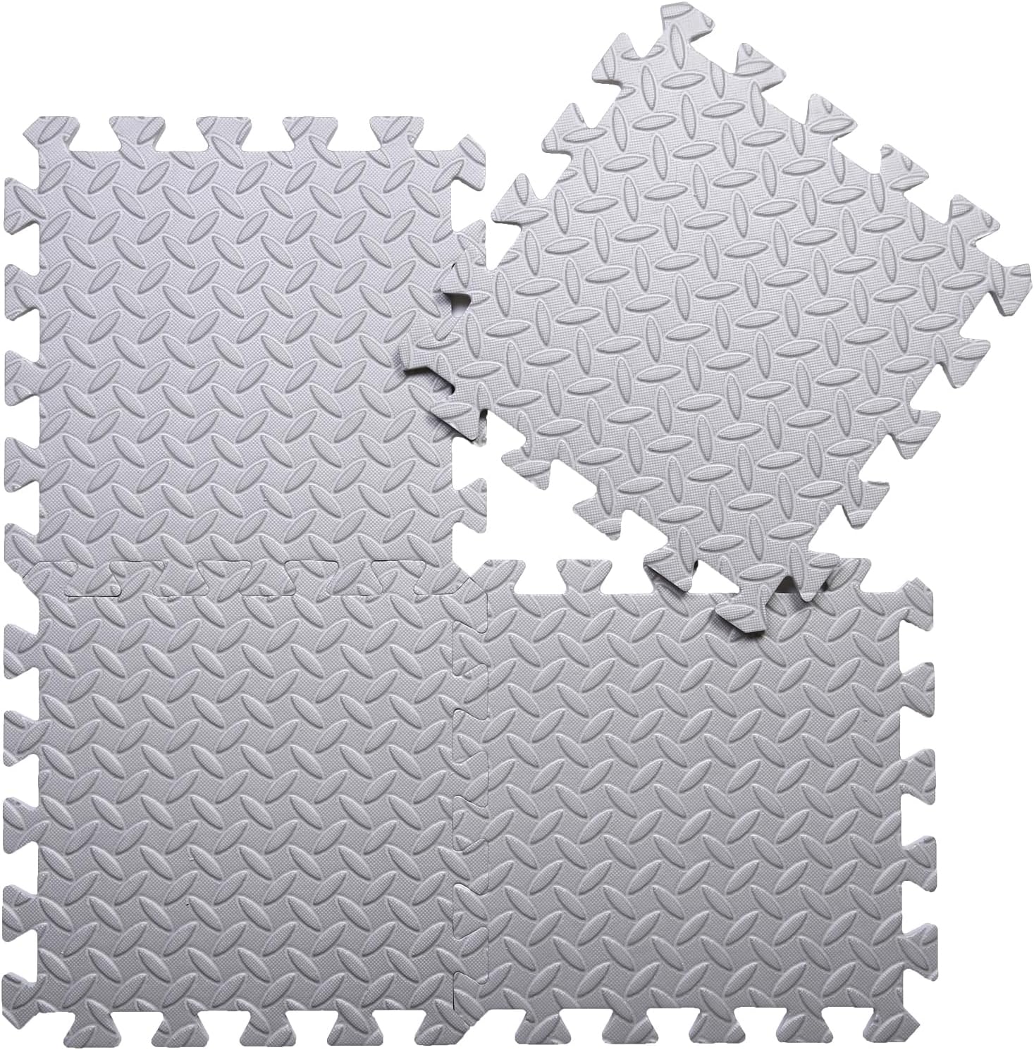 Auledio 16Tiles 12x12Inch EVA Interlocking Foam Floor Tiles Puzzle ...
