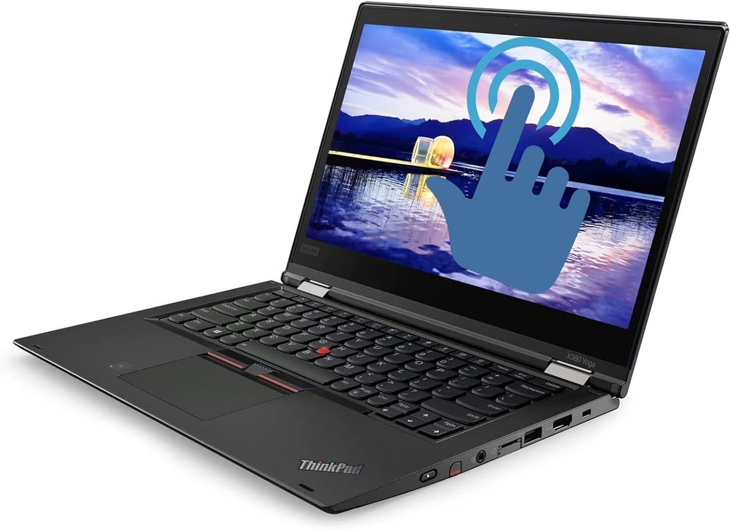 Lenovo Refurbished Excellent ThinkPad X380 Yoga 13.3" FHD, Core i5 8350U 1.7GHz, 8GB RAM, 256GB ...