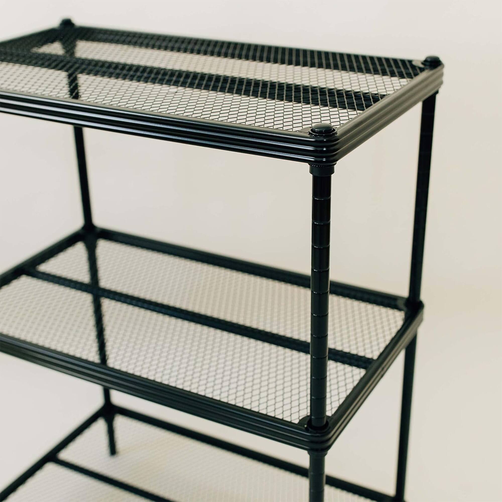 Design Ideas MeshWorks 3 Tier Full Size Metal Storage Shelving Unit ...