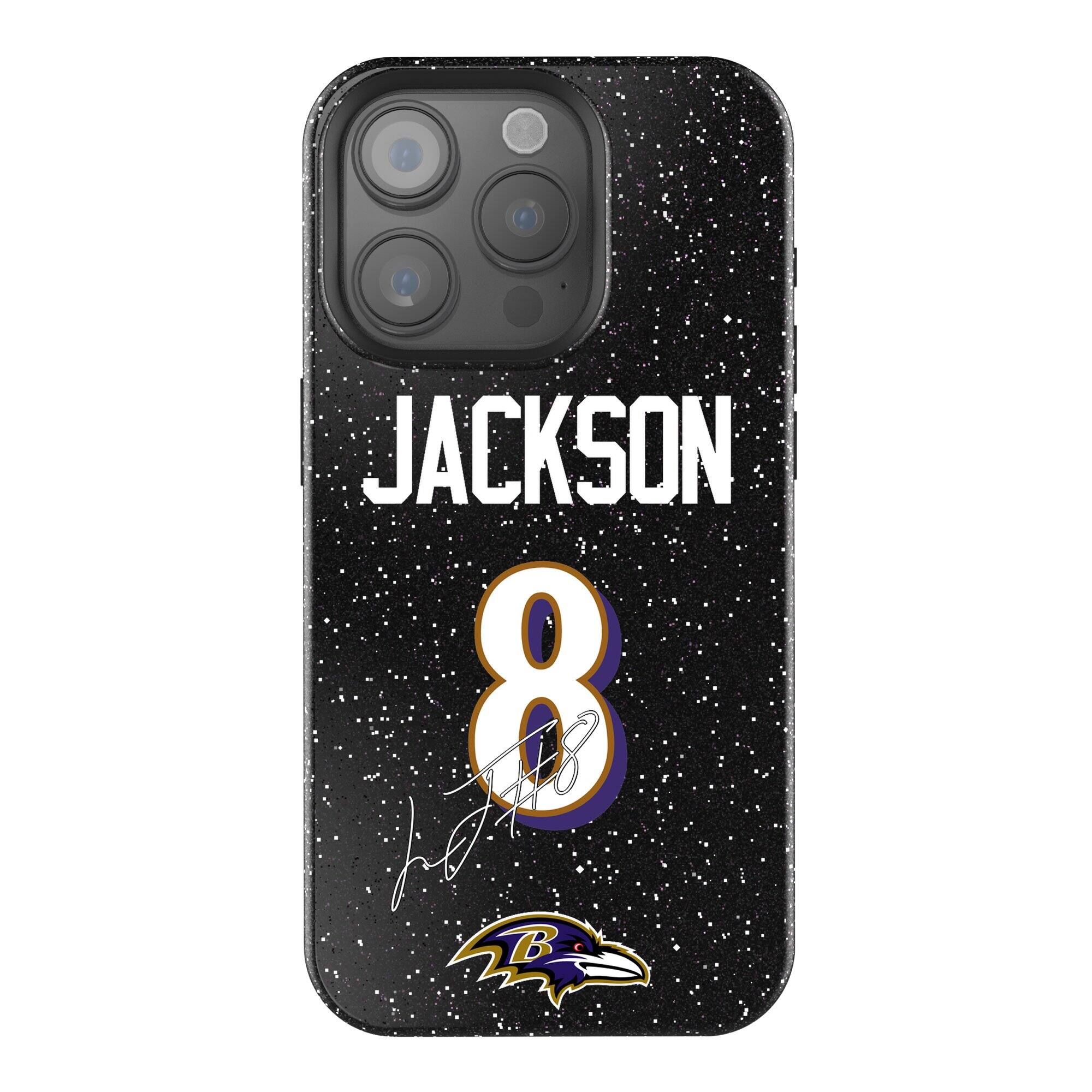 Keyscaper NFL Lamar Jackson Baltimore Ravens Bling iPhone Case 15 Pro ...
