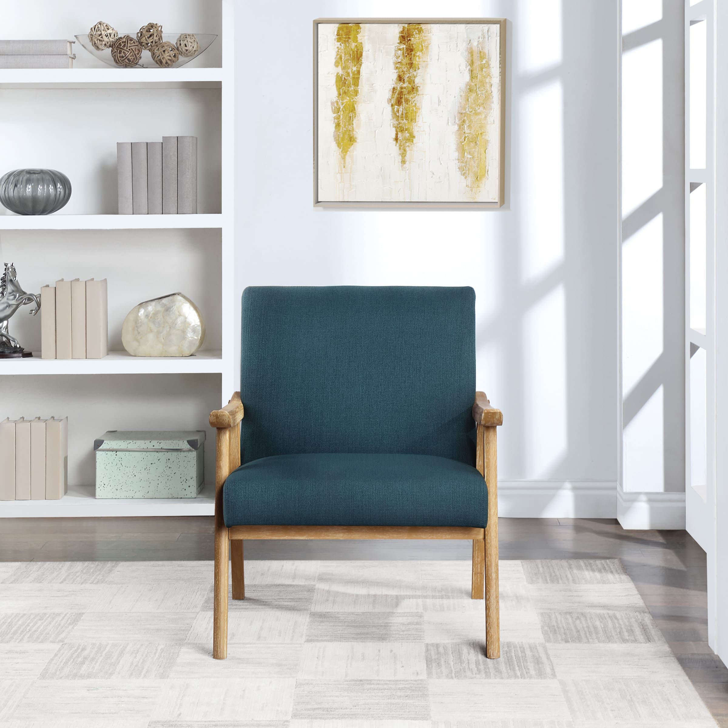 Best Buy: OSP Home Furnishings Weldon Chair Blue WDN51-K14