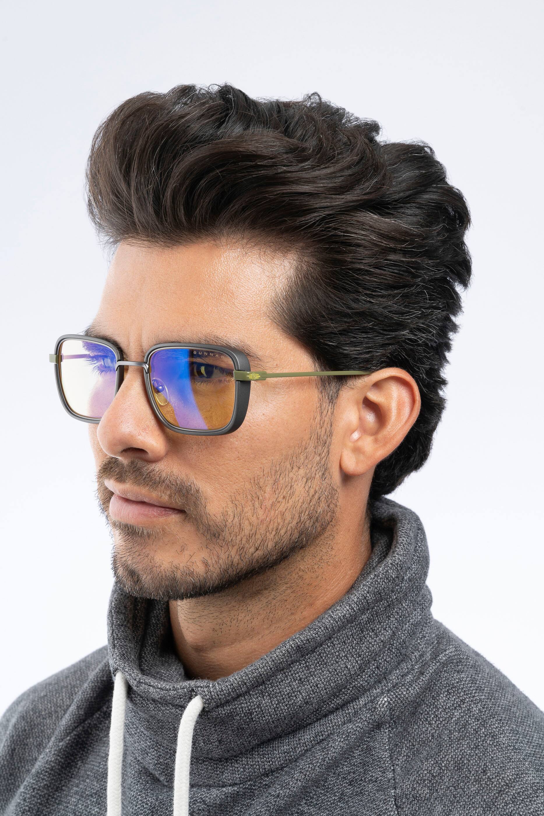 GUNNAR Fallout Vault 33 Computer Glasses with Blue Light Reduction ...