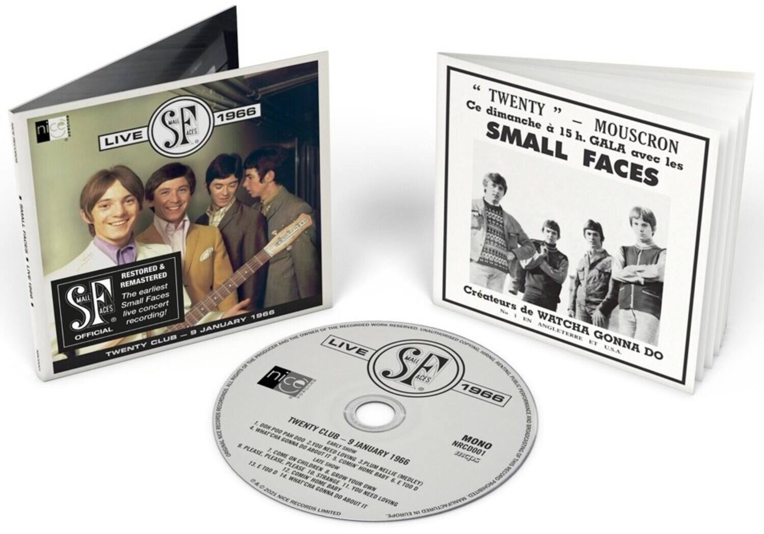 The Small Faces Live 1966 COMPACT DISCS [CD] - Best Buy
