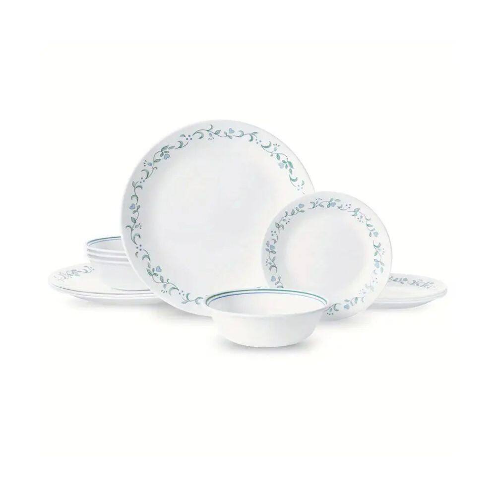 Pacoar Cade Country Style Dinnerware Set White Dinnerware - 43 - Best Buy