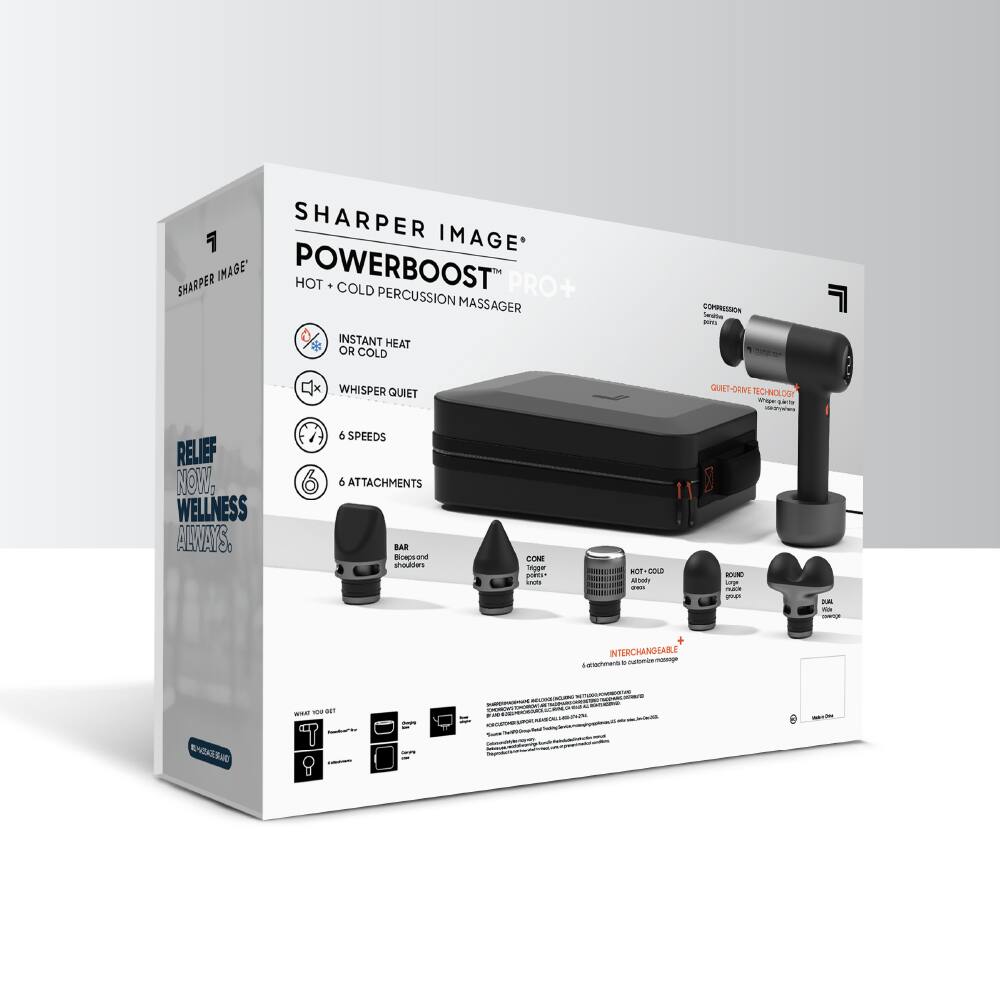 Customer Reviews: Sharper Image Powerboost Pro+ Hot and Cold Percussion ...