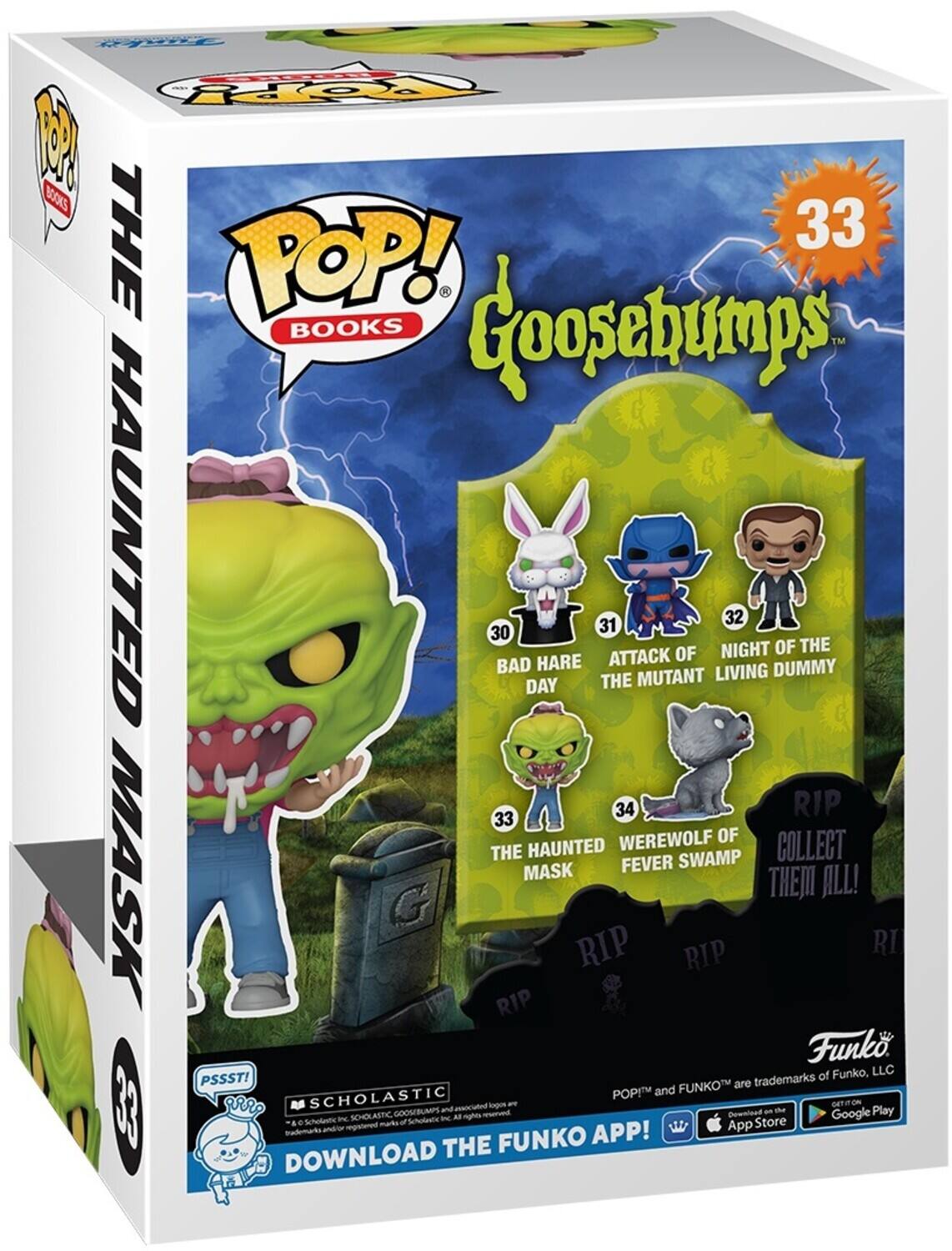 Funko POP! Books: Goosebumps The Haunted Mask Collectibles Multicolor ...