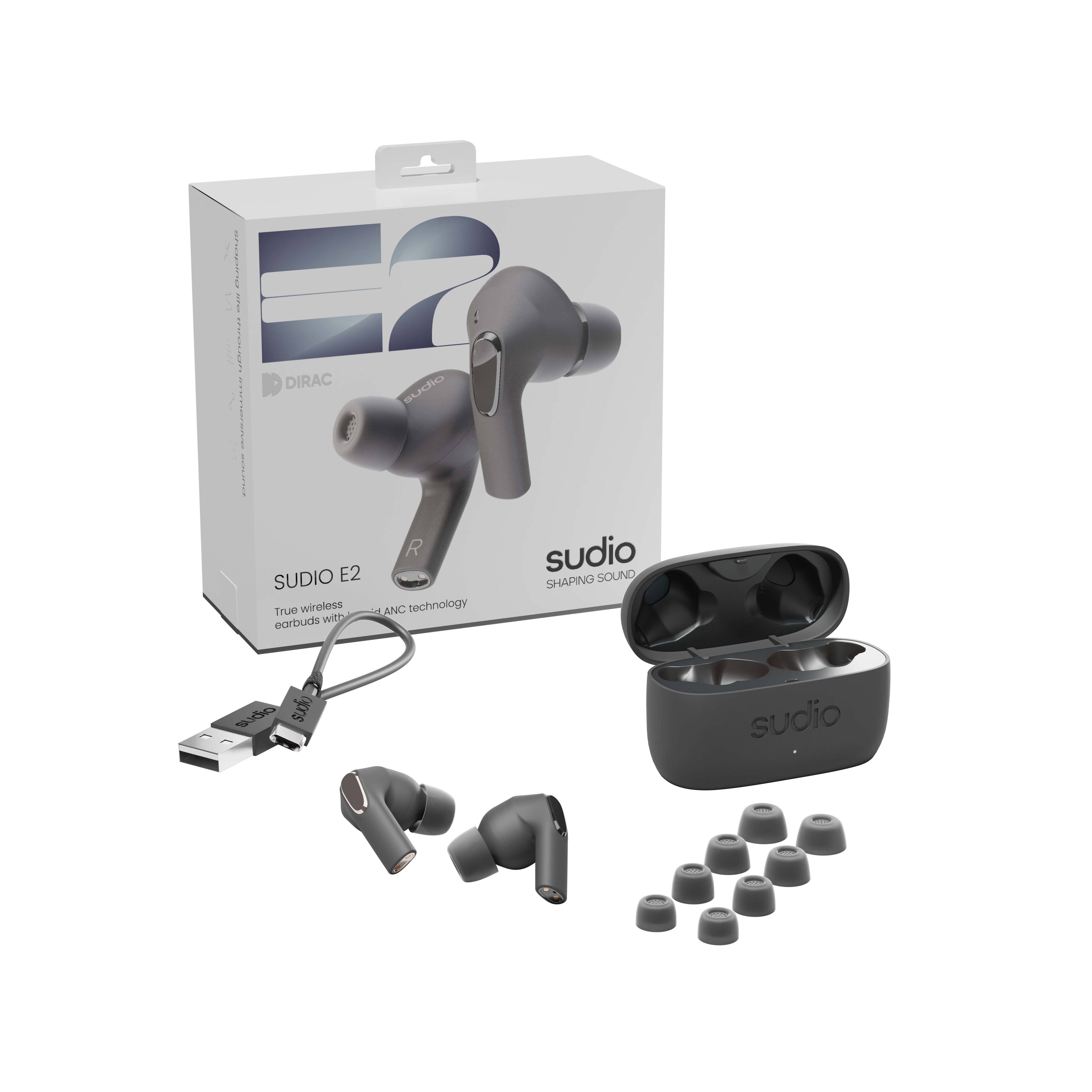 Best Buy: Sudio The E2 True Wireless Noise Cancelling In-Ear Earbuds ...