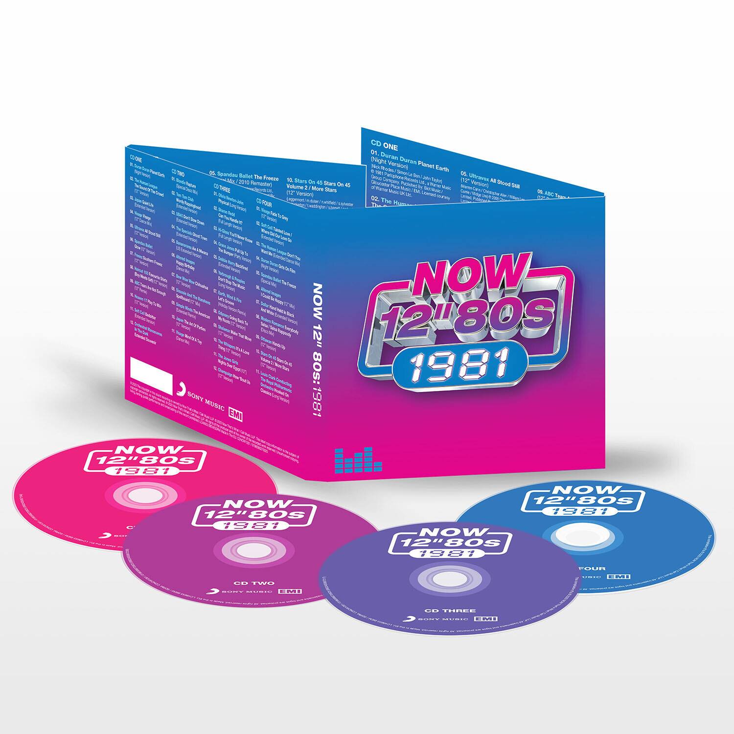 UMG Various Artists Now 12 Inch 80s: 1981 / Various COMPACT DISCS [CD ...