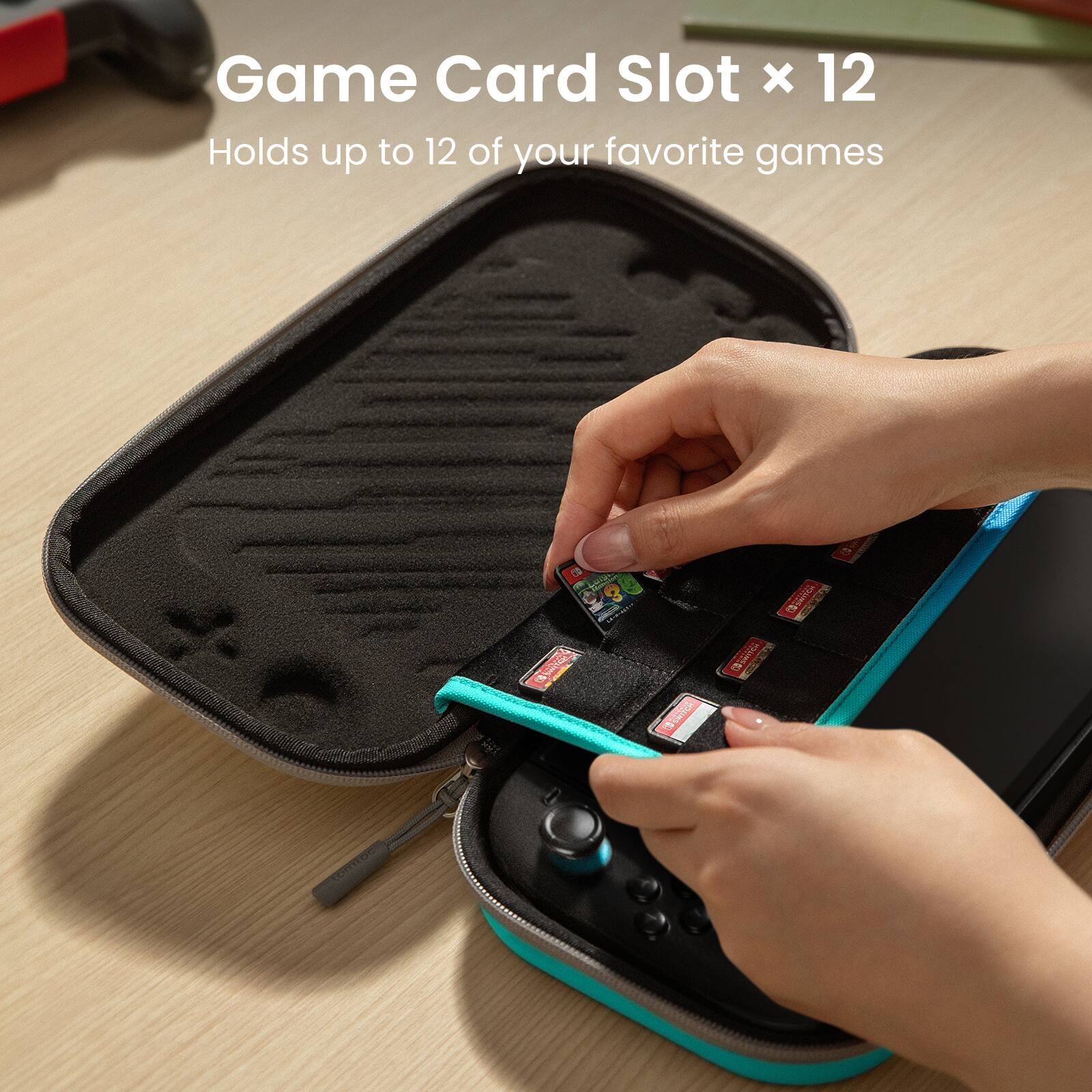 tomtoc Slim Carrying Case for Nintendo Switch 2 Model 2025, Odorless ...