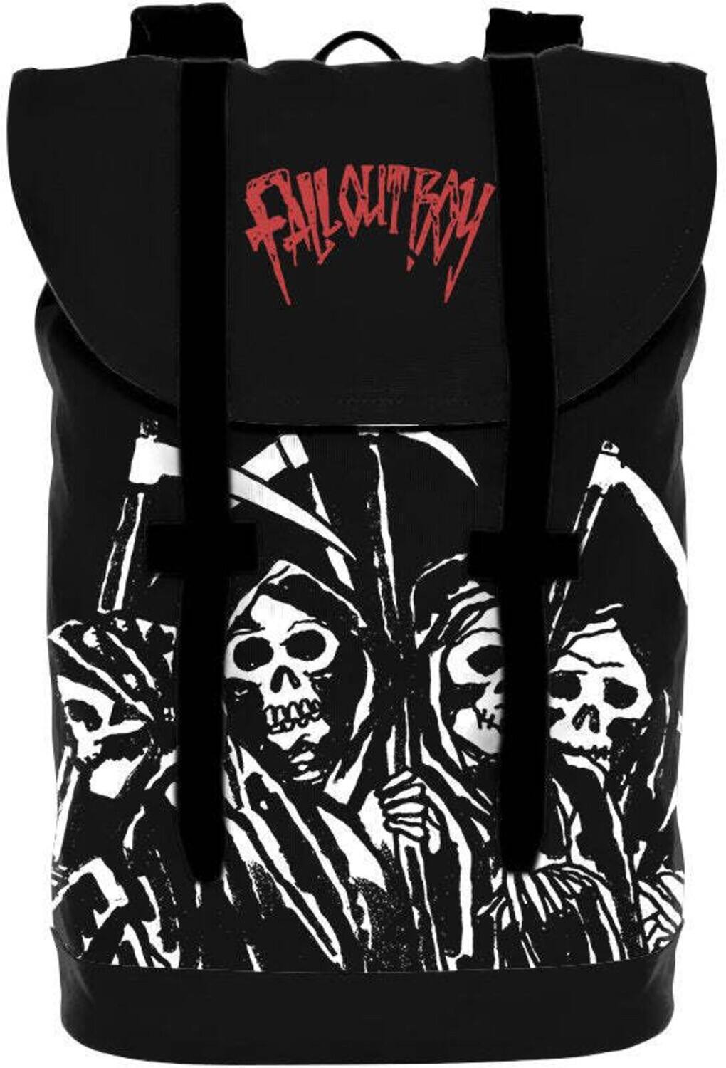 PopMarket Rocksax Fall Out Boy Heritage Bag: Reaper Gang Multicolor ...