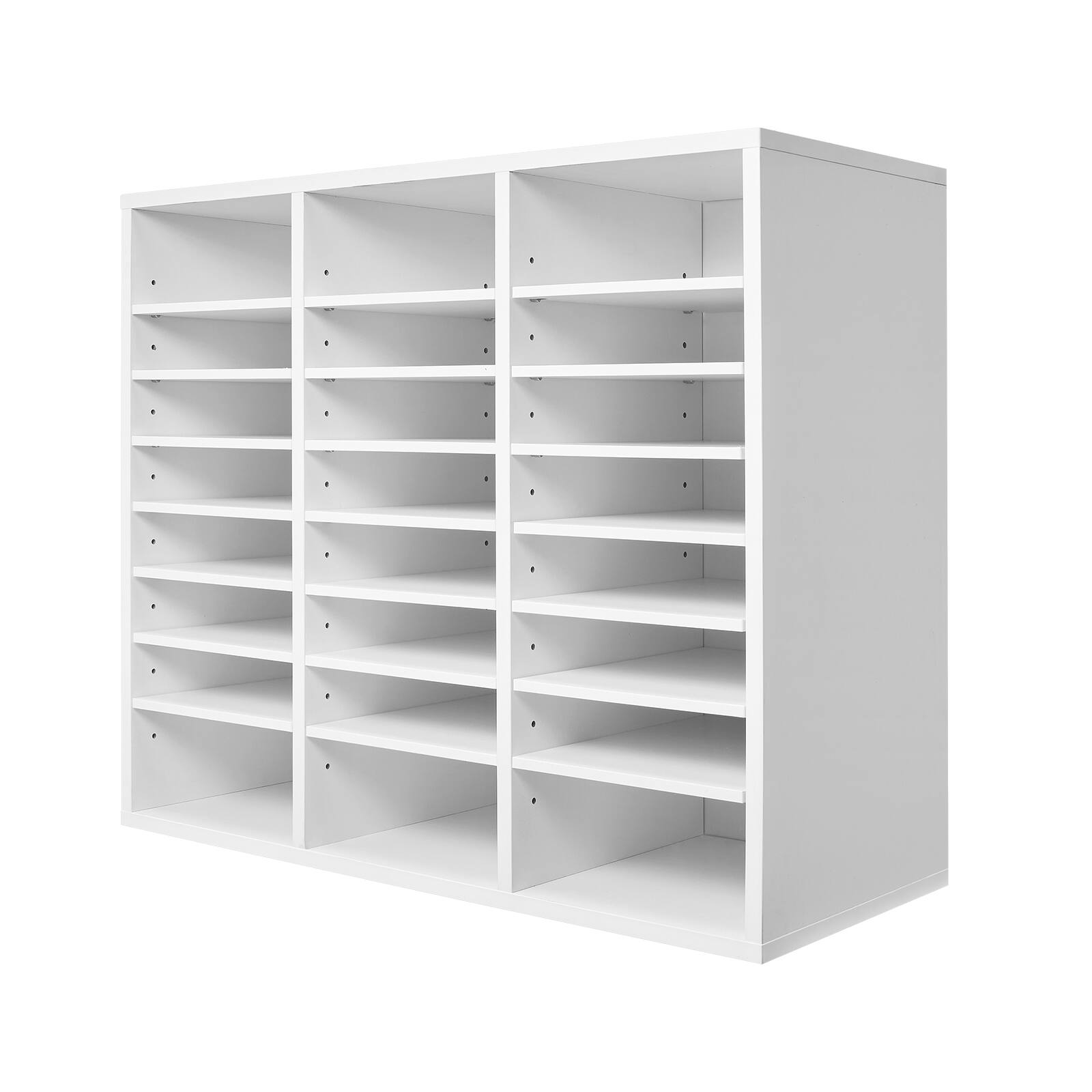 VEVOR Literature Organizer, 24 Compartments Office Mailbox with ...