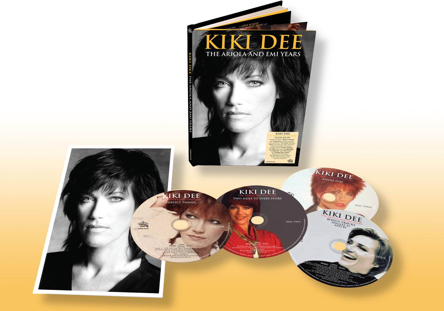 Kiki Dee Ariola & EMI Years Autographed 4CD Set COMPACT DISCS - Best Buy