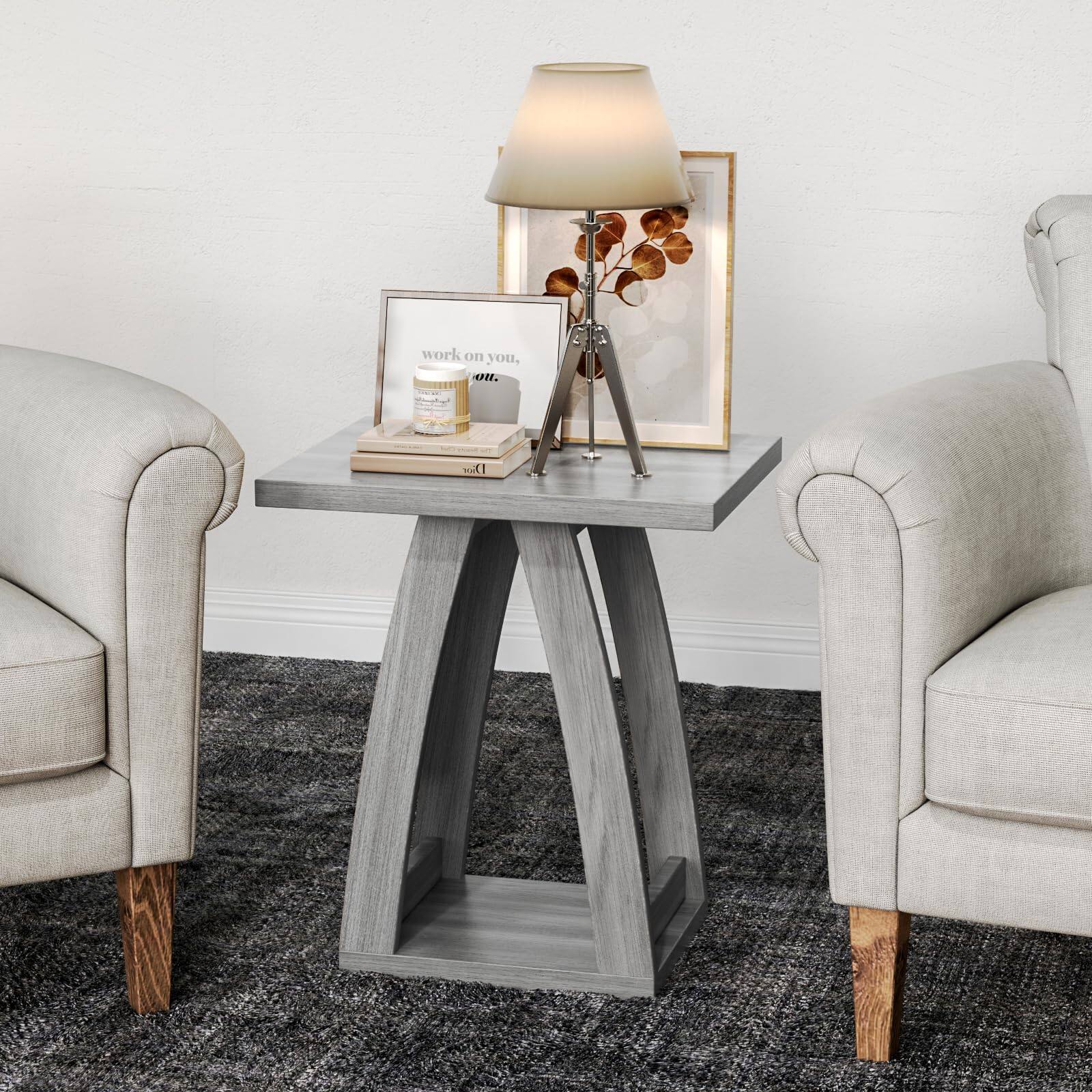 PO3TICJUNKI3 End Tables Living Room Side Table Beside Sofa Nightstand ...