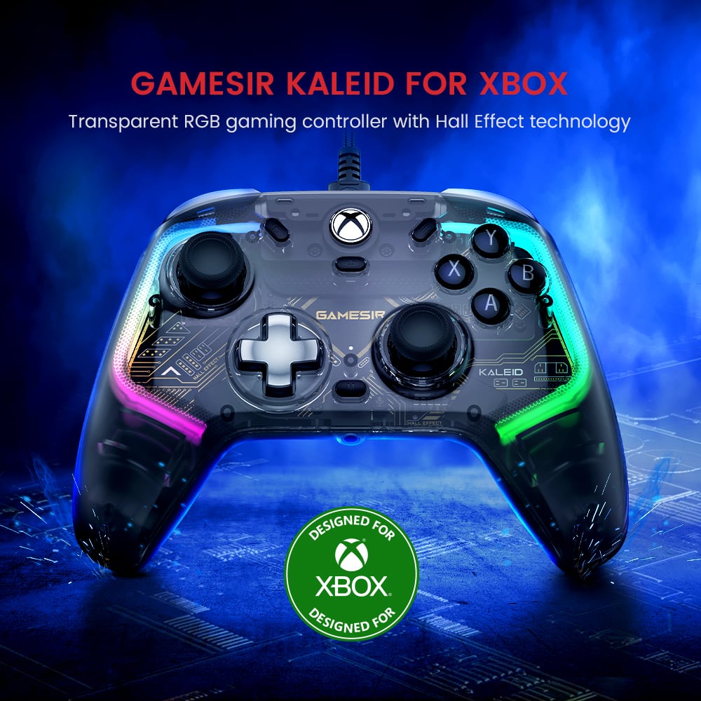 Customer Reviews: GameSir Kaleid Wired Xbox Controller with Hall Effect ...
