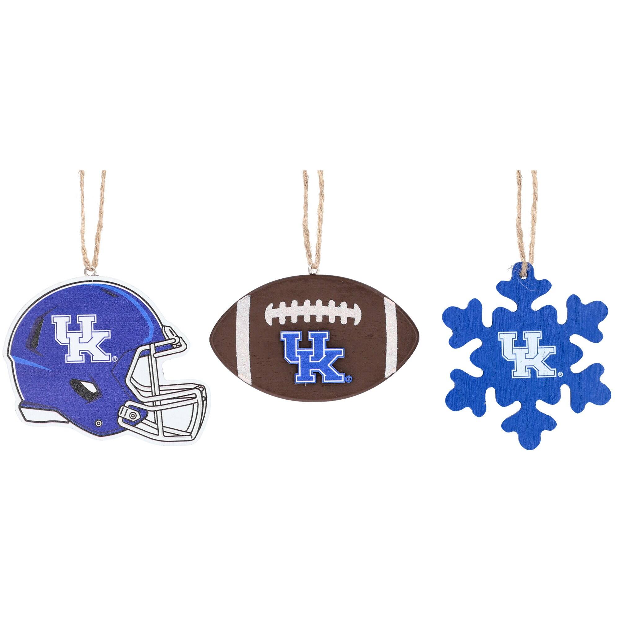 The Memory Company Kentucky Wildcats Three Pack Helmet, Football ...