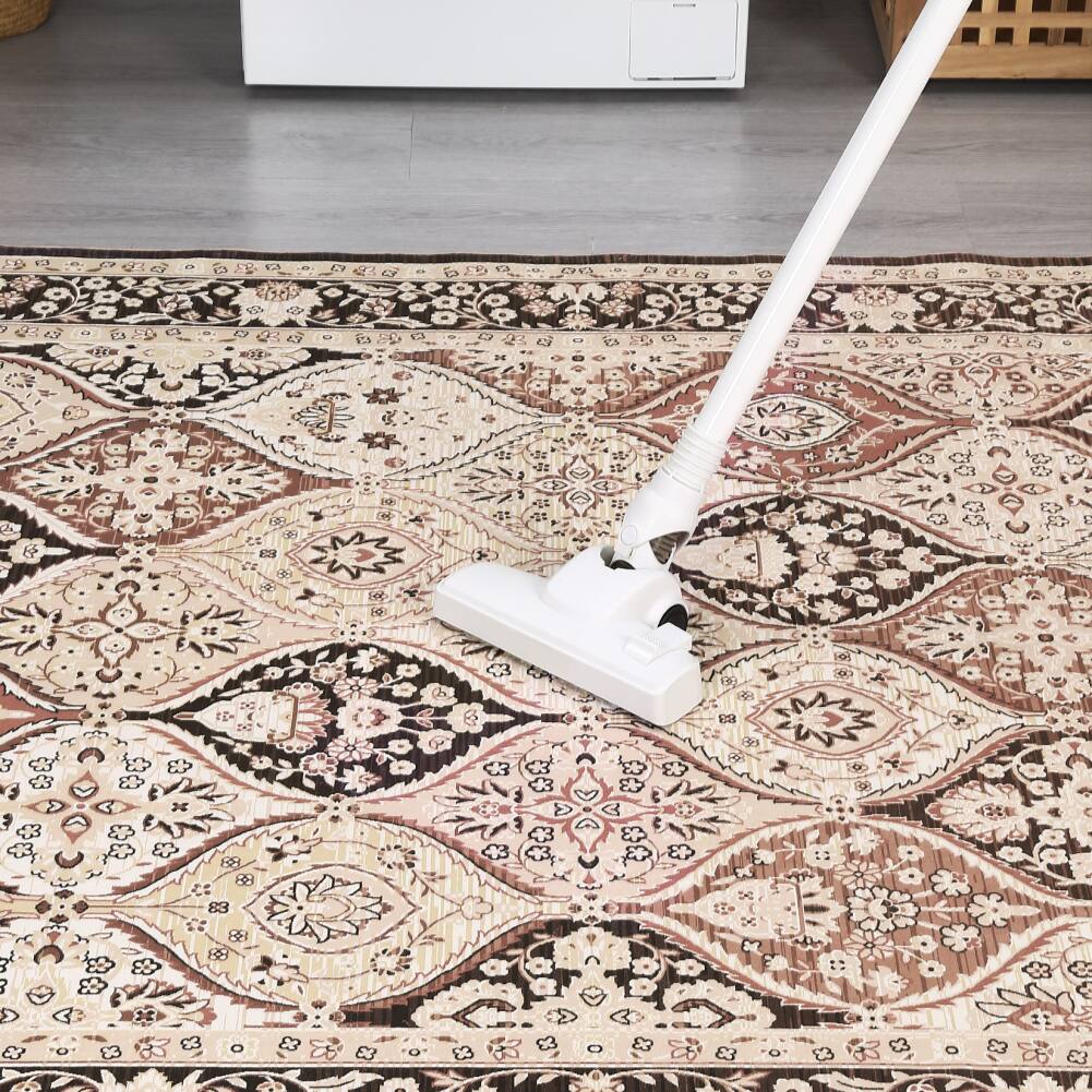 Acekool Moroccan Trellis Area Rug Brown 0 - Best Buy