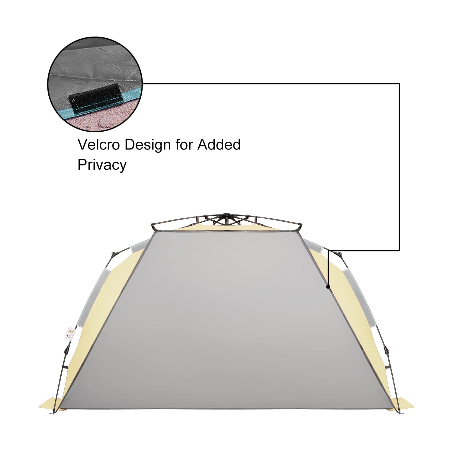 Paradigms Interiors Xx Pop Up Beach Tent Sun Shelter For Portable Shade Instant With Carrying ...