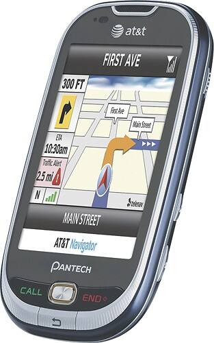 Best Buy: Pantech Ease Mobile Phone Blue (AT&T) P2020