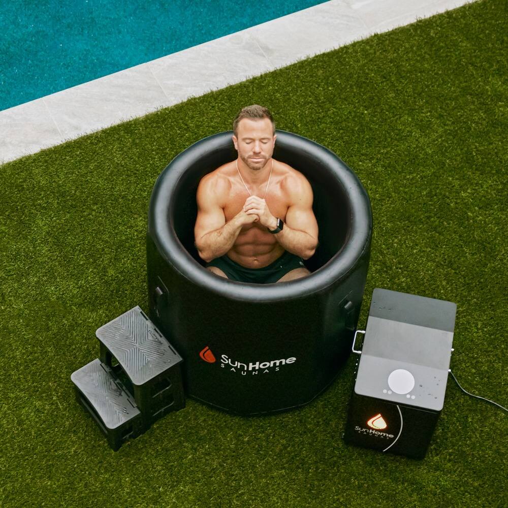 Sun Home Saunas Sun Home Cold Plunge™ Portable Ice Bath With Chiller ...