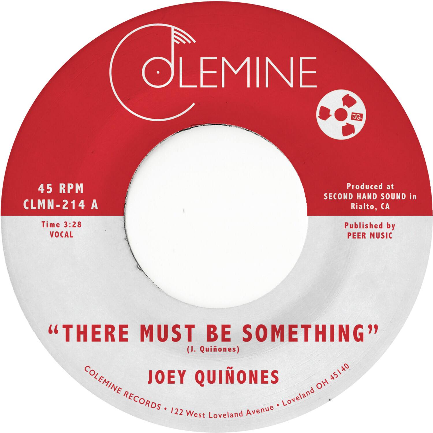 Joey Quinones There Must Be Something 7 INCH SINGLE [7 inch Vinyl Disc ...