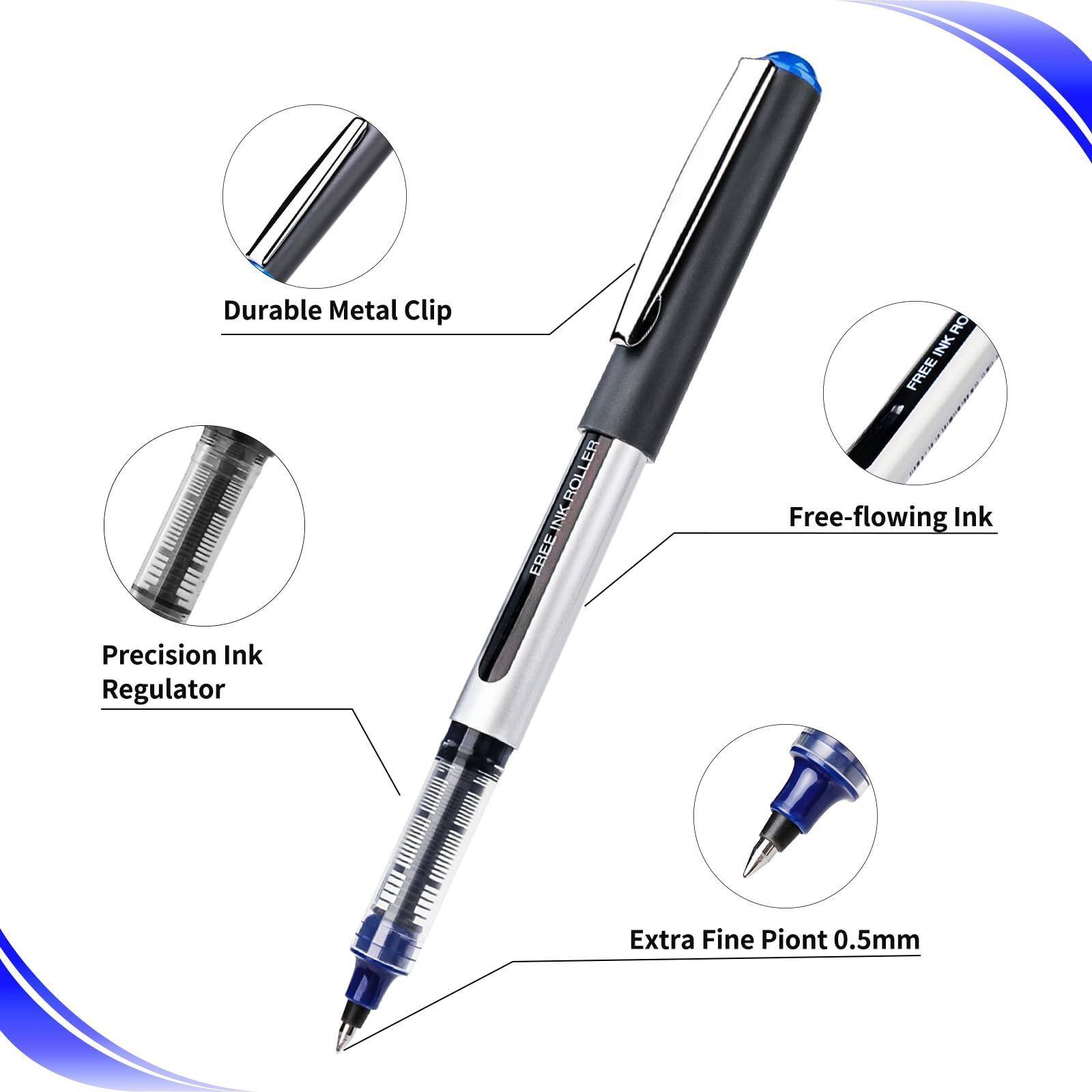 Paradigms Interiors Rollerball Pens Extra Fine Point Quick Dry Liquid ...