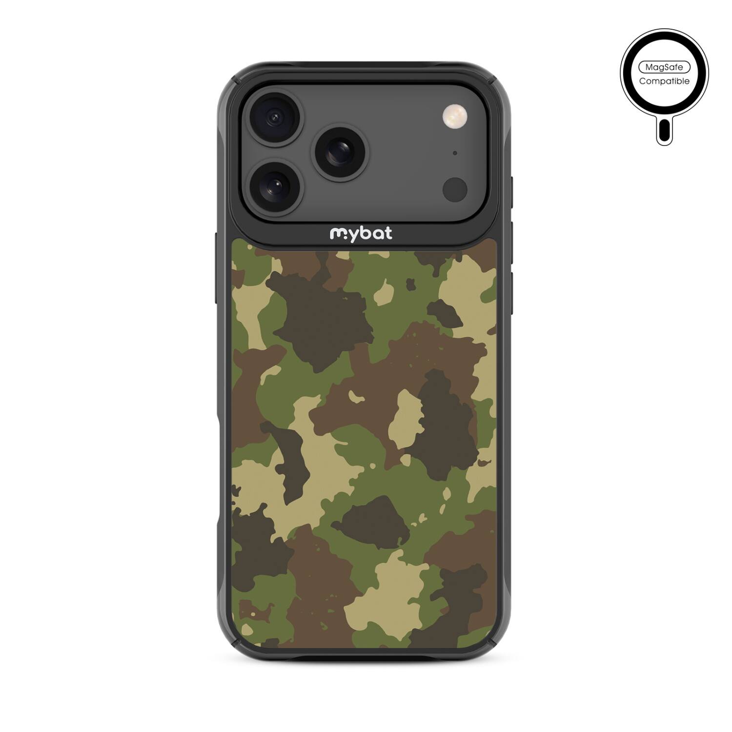 Mybat Design Lab Series MagSafe Case for Apple iPhone 17 Pro Max – Army Camouflage DL-003 - Best Buy