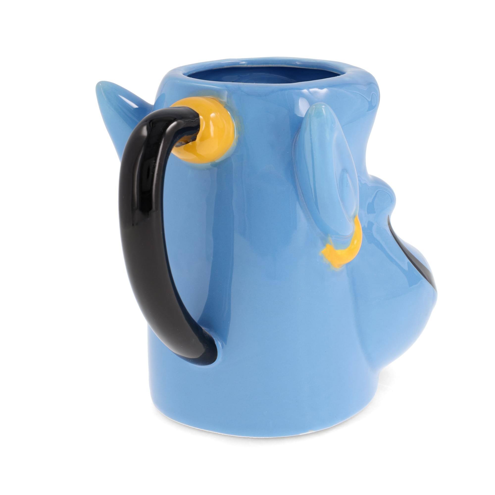 Disney Aladdin Genie 3D Sculpted Ceramic Mug | Holds 22 Ounces Blue ...