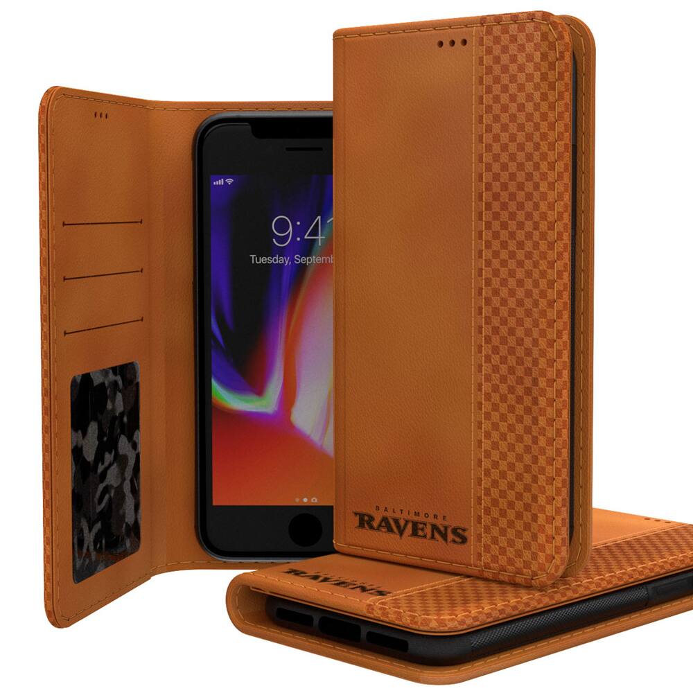 Keyscaper NFL Baltimore Ravens iPhone Folio Case 14 Pro Max Multicolor ...