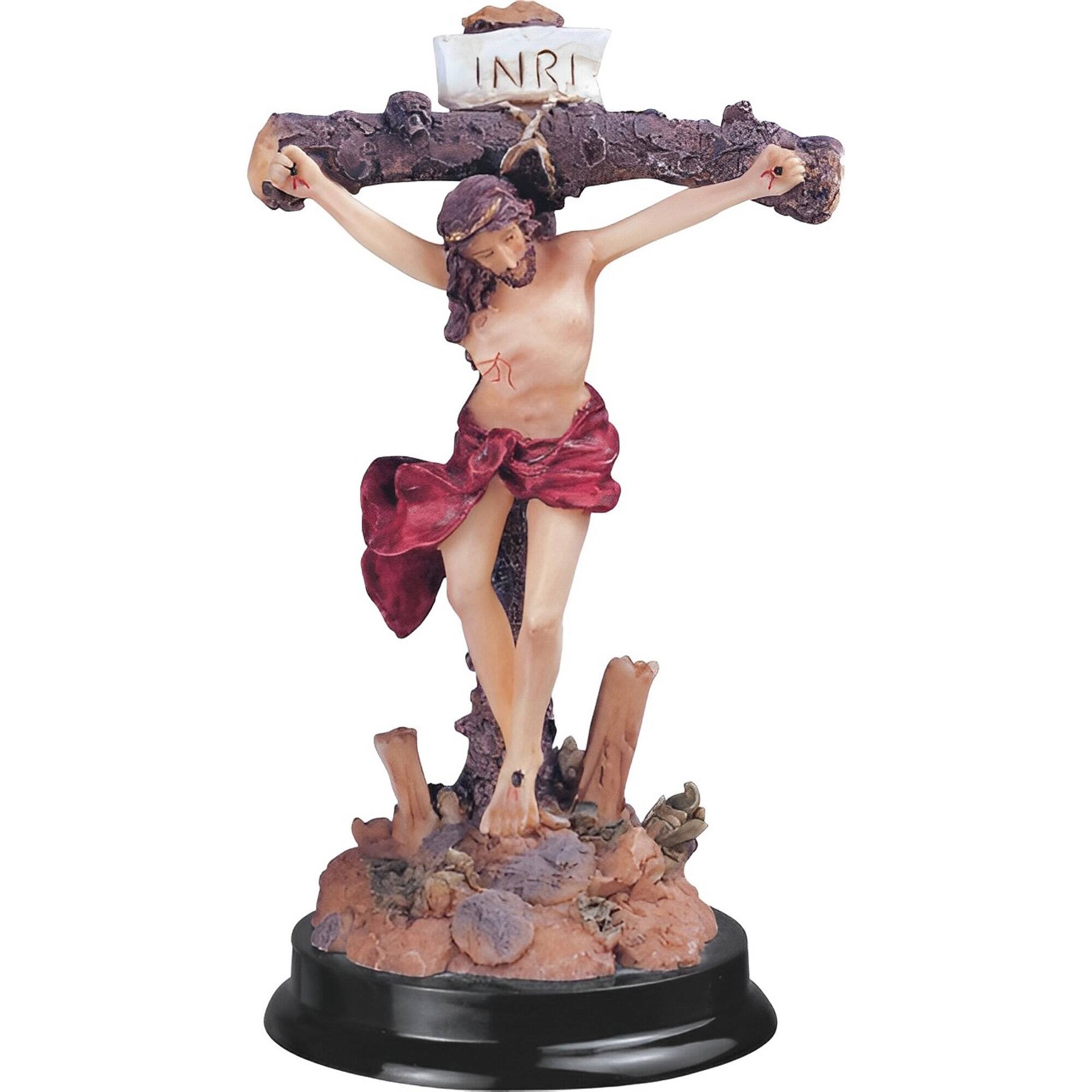 FC Design 5"H Jesus Nailed On The Cross Wall Plaque Crucifix Holy ...