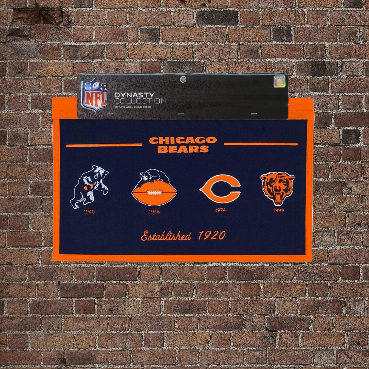 Winning Streak Sports Chicago Football Bears High Quality Embroidered ...