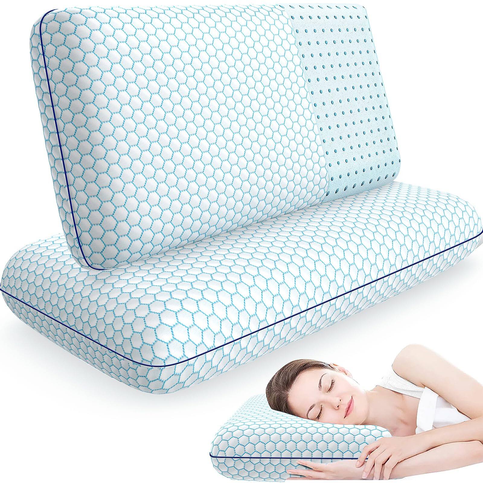 Hirose Alice Memory Foam Pillows For Side And Sleepers Pillow With ...