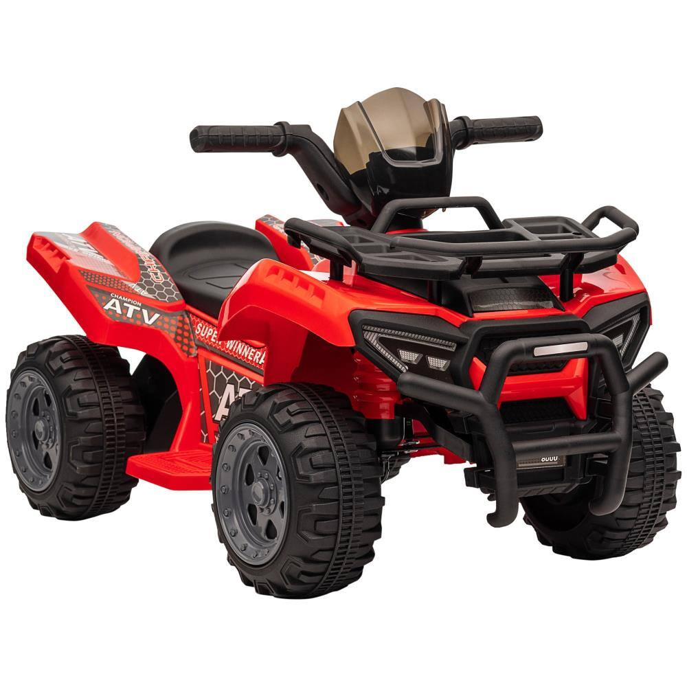 BreeBe Kids Ride On ATV Four Wheeler Car 6V Battery Powered Motorcycle ...
