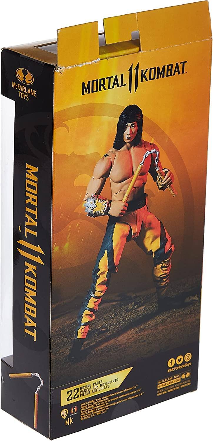 McFarlane Toys Mortal Kombat 7 Inch Action Figure | Liu Kang (Fighting ...