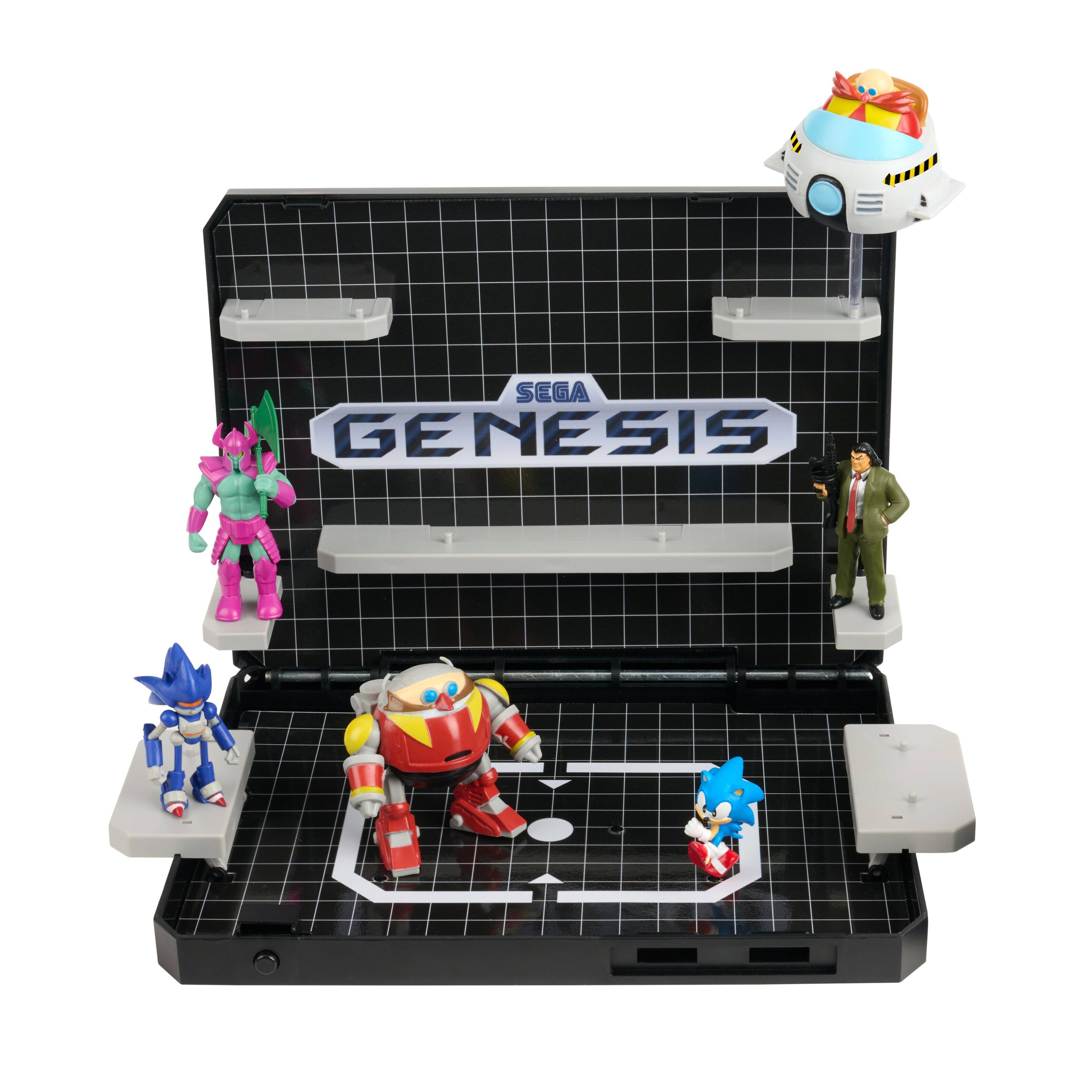 SEGA Genesis Display Console Supervillain Boss Bundle + Sonic 1 - Best Buy