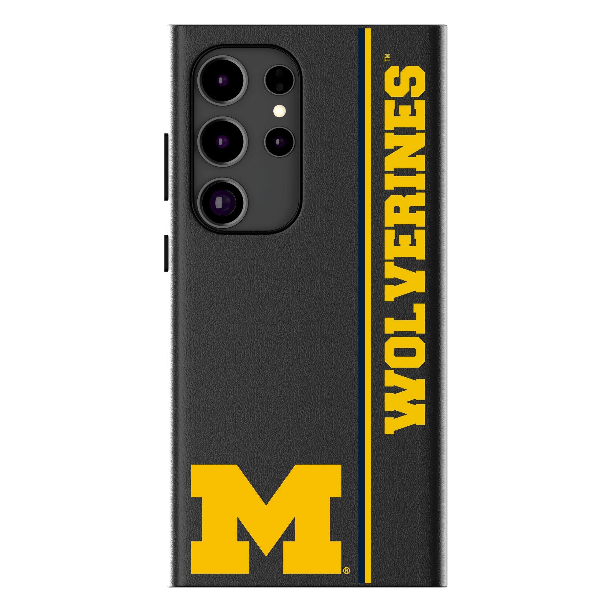 Keyscaper NCAA Michigan Wolverines Galaxy Magnetic Bump Case S24 Ultra ...