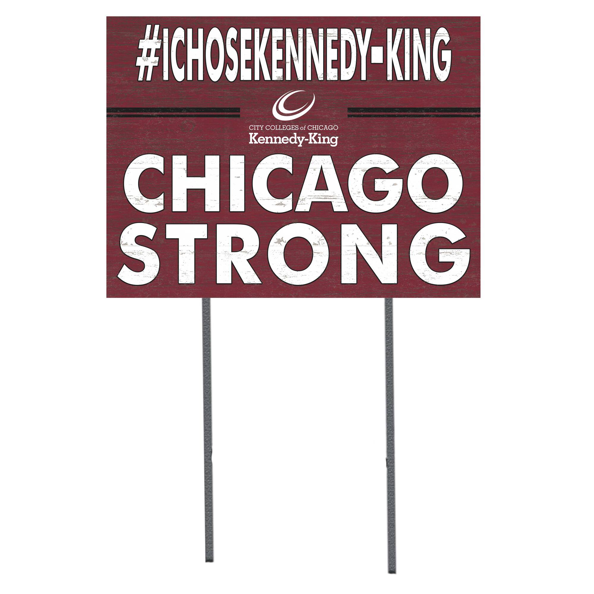 Jardine Kennedy King College Statesmen 18'' x 24'' I Chose Lawn Sign ...